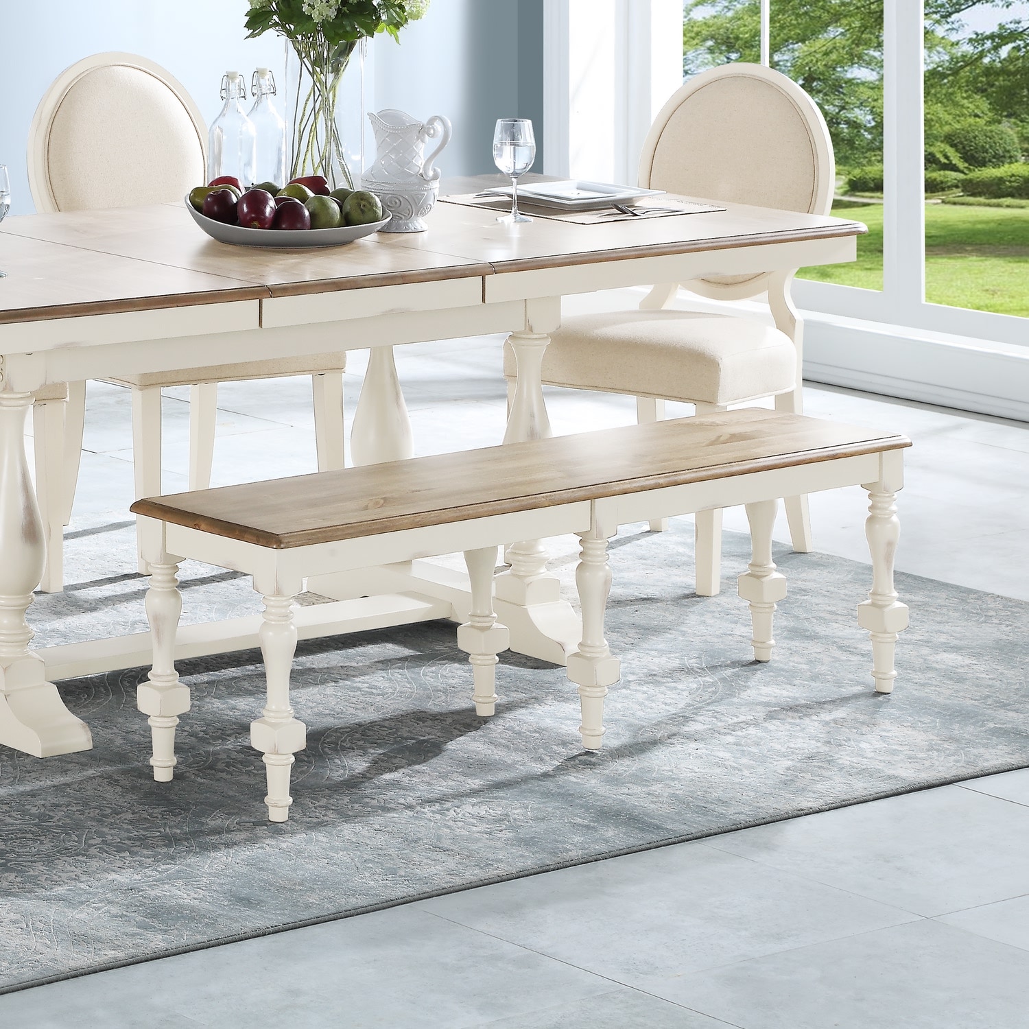 Winners Only Casual Dining 60" Bench DT3455GP - Carol House Furniture ...