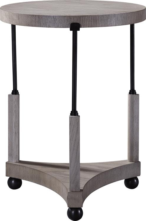 Alfred Spot Table With Wood Top