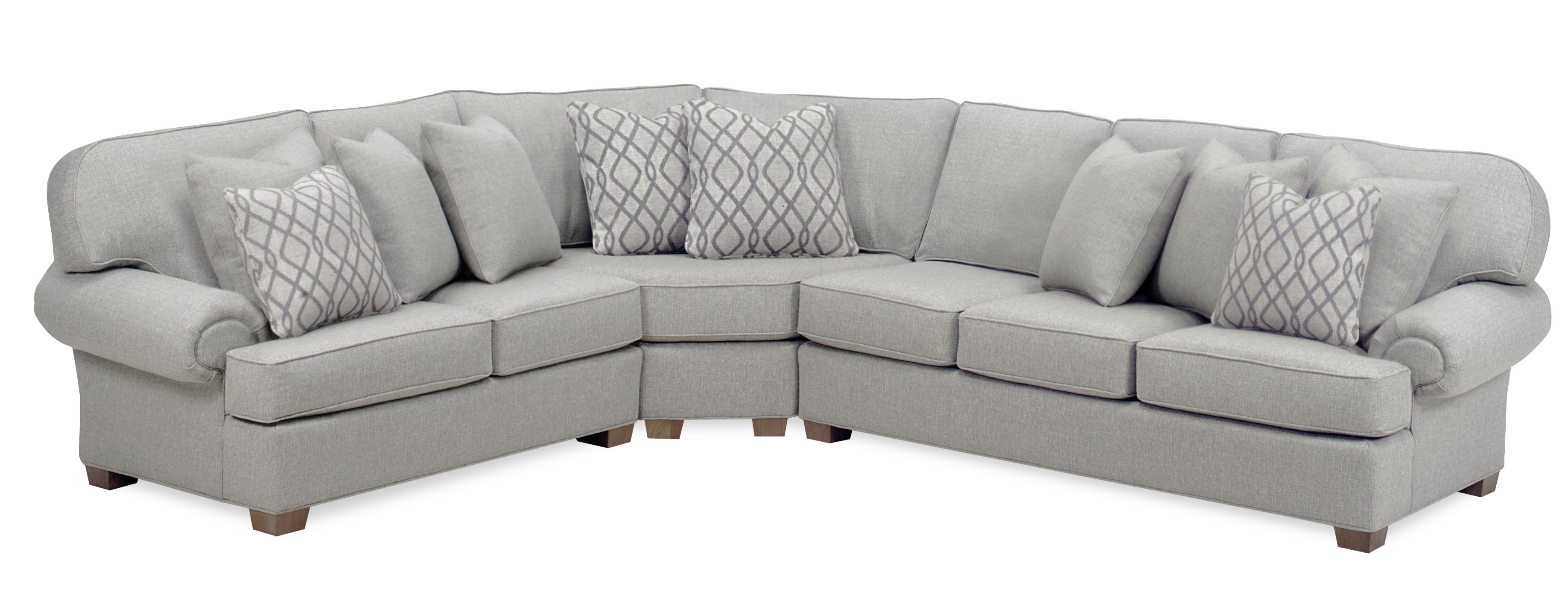 Temple Living Room Comfy Sectional Pictured: 3101-60L/3110CP/3100-84R ...