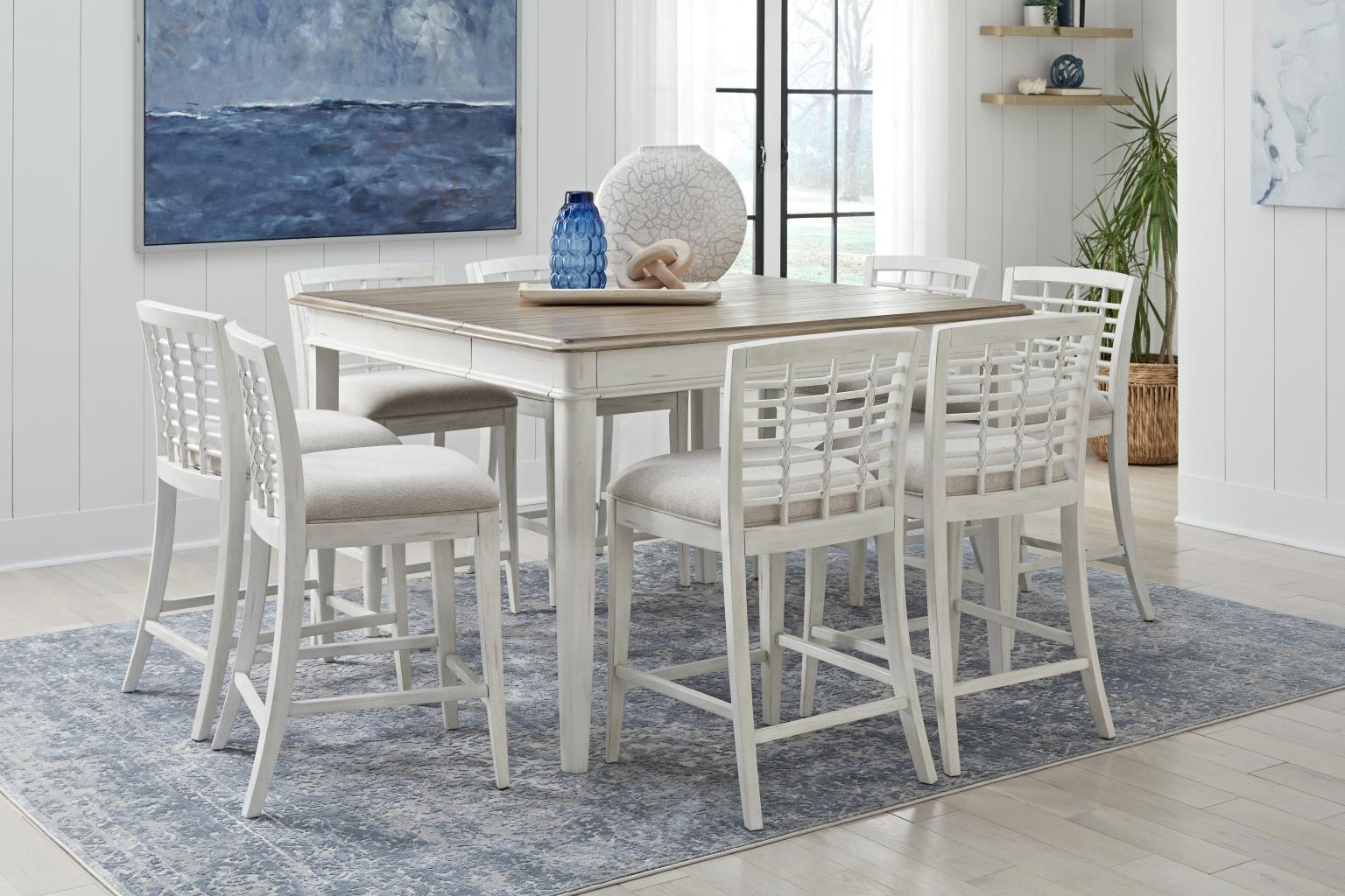 American Woodcrafters Casual Dining Beach Comber Gathering Table D-8500 ...