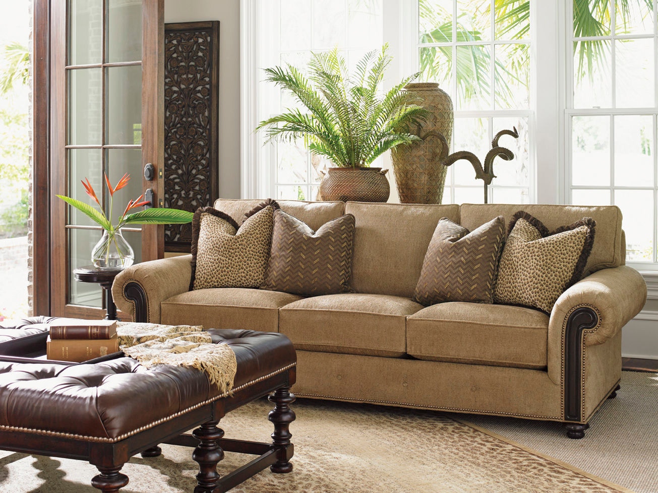 Lexington Living Room Riversdale Sofa 7998 33 Hickory Furniture Mart Hickory NC