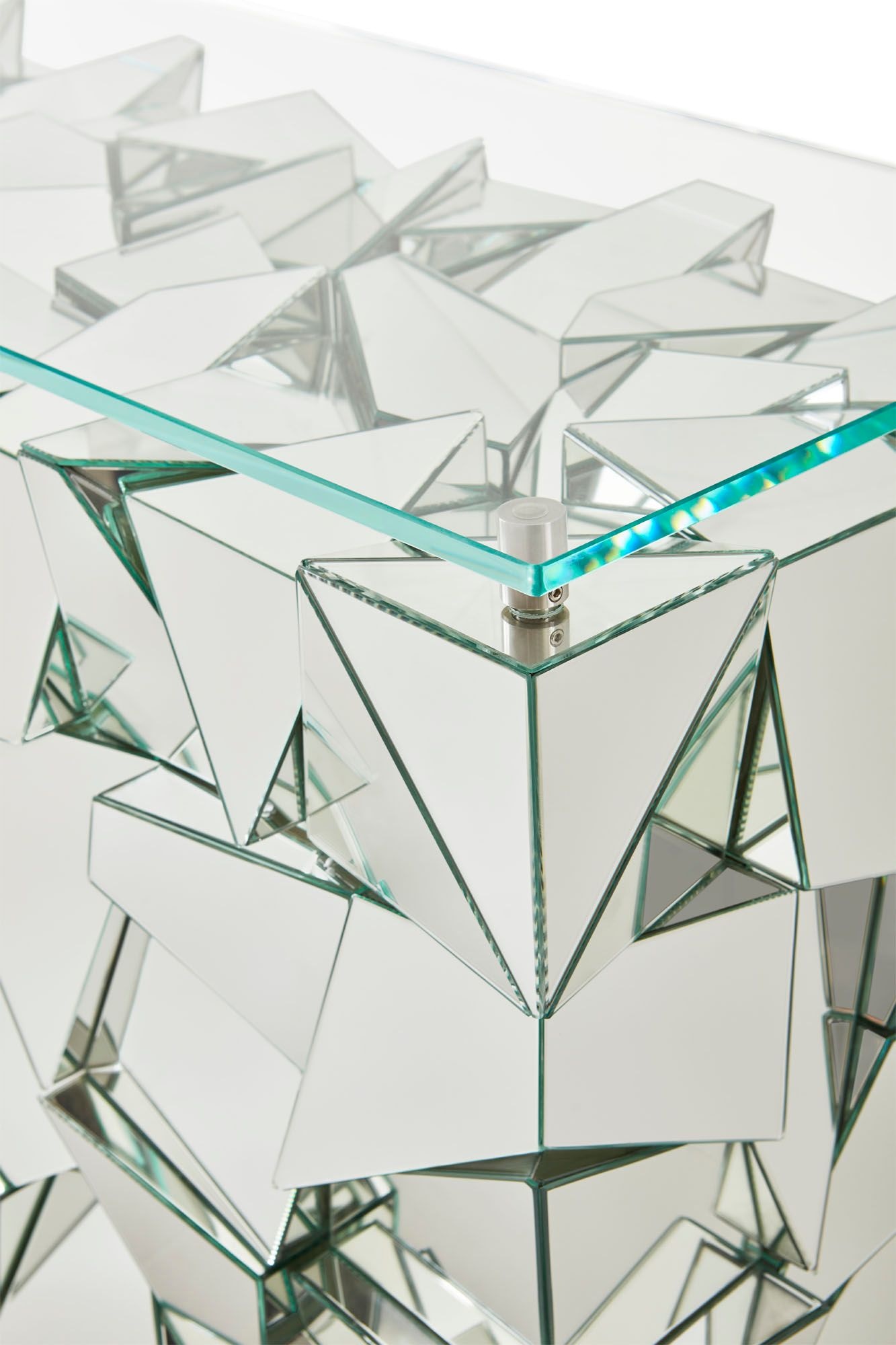 Baker Living Room Reflection Console BAA3266 | Hickory Furniture Mart | Hickory, NC