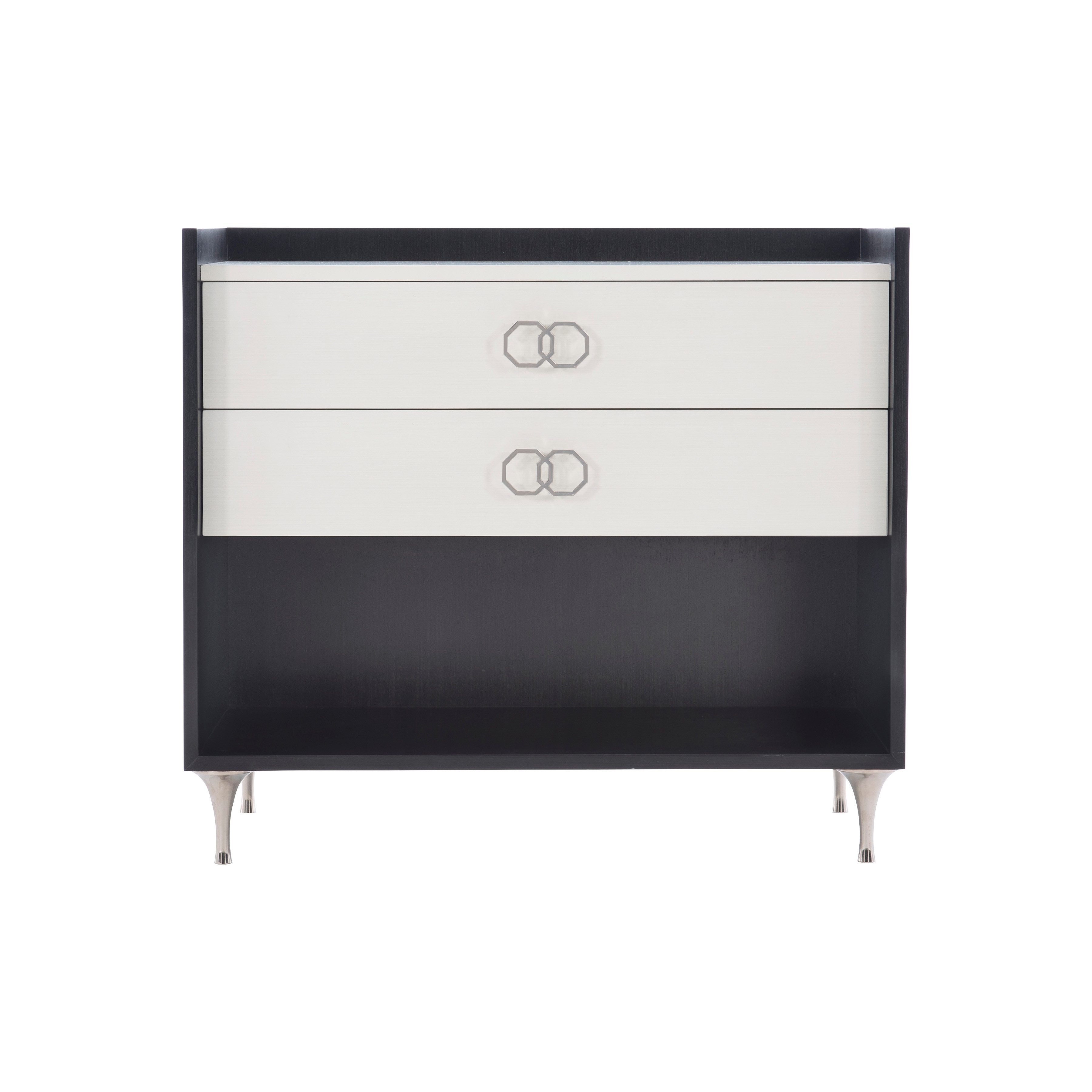 Bernhardt Bedroom Silhouette Nightstand 307229 | Hickory Furniture Mart ...