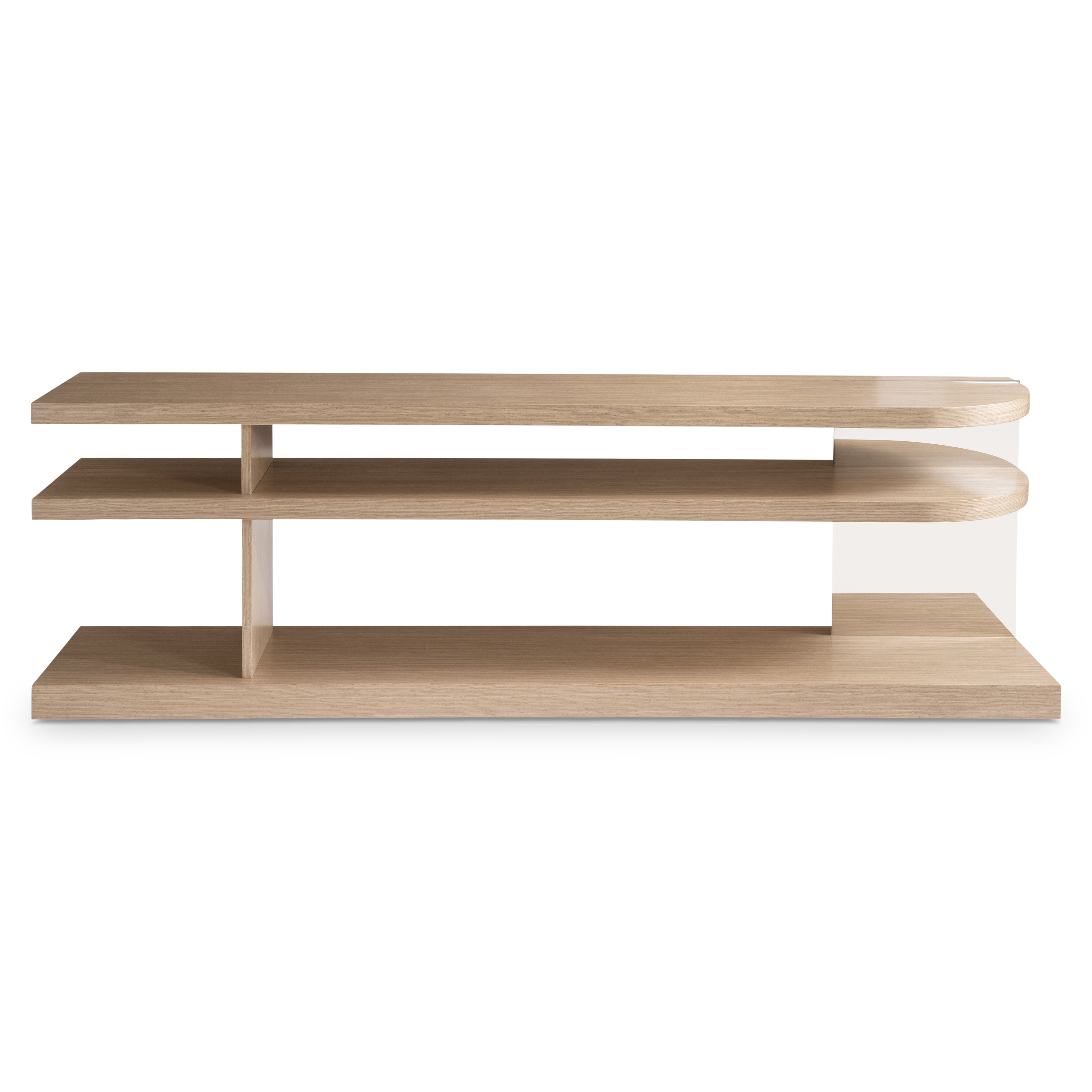 Bernhardt Living Living Room Modulum Console Table 315912 | Hickory Furniture Mart | Hickory, NC