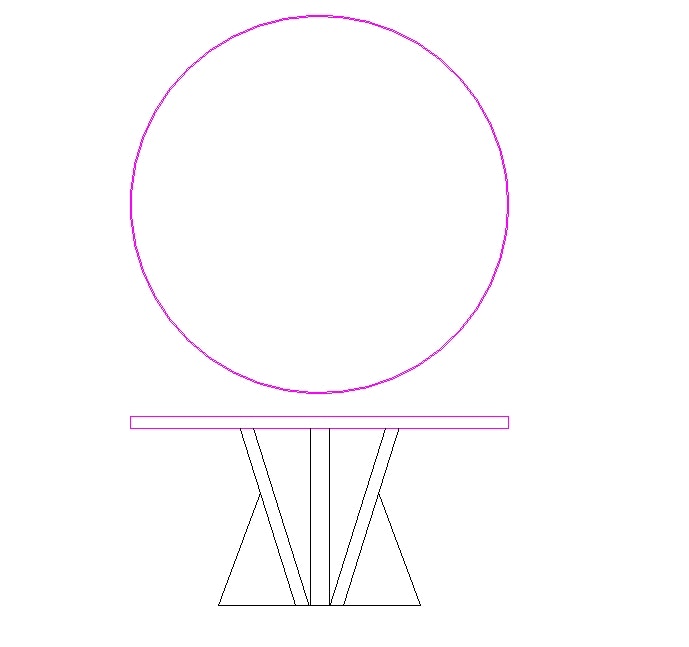 Bernhardt Casual Dining Stratum Dining Table Base 325273 - Noel ...