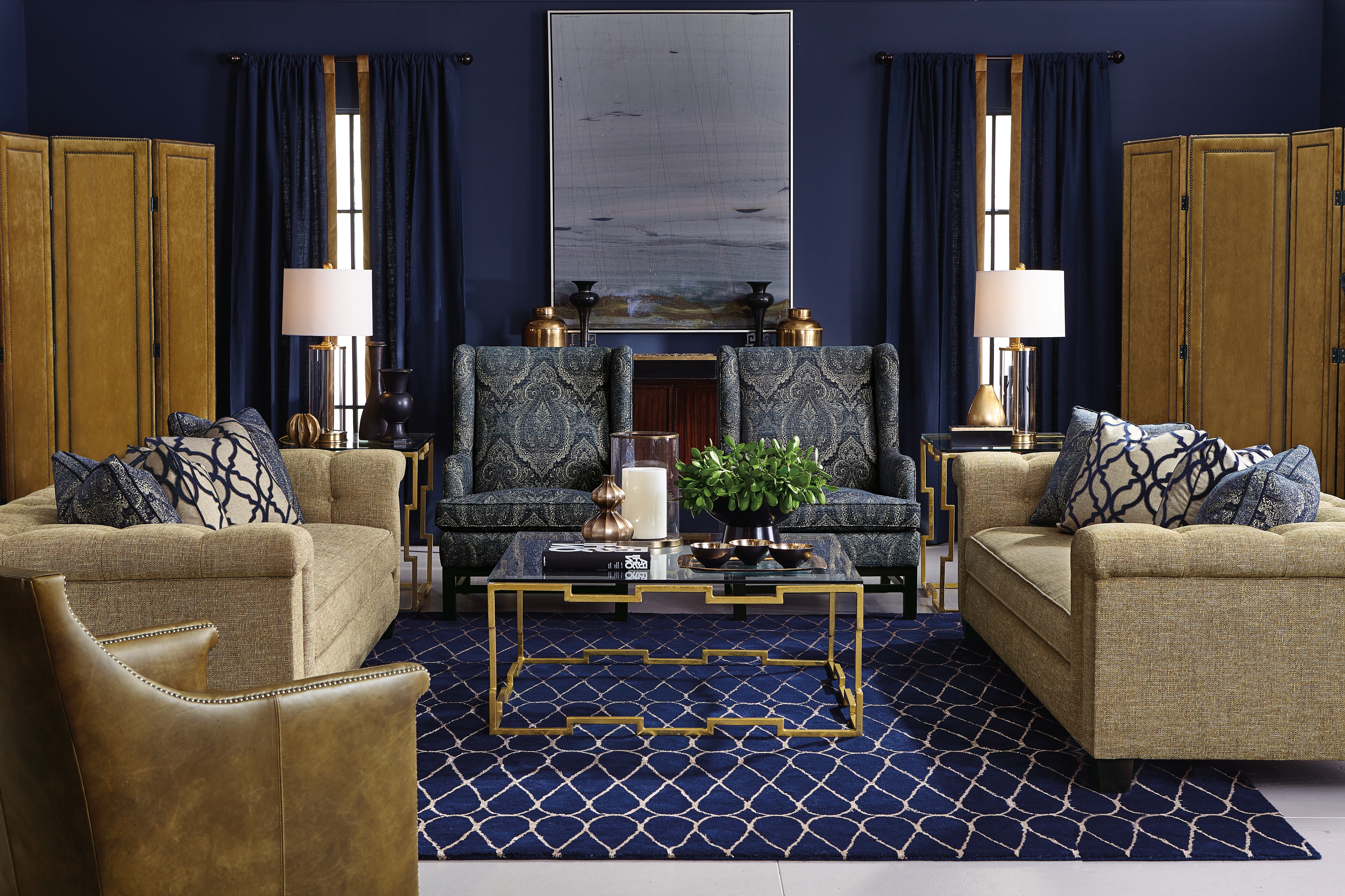 Bernhardt Living Living Room Bancroft Cocktail Table Base 411011 ...