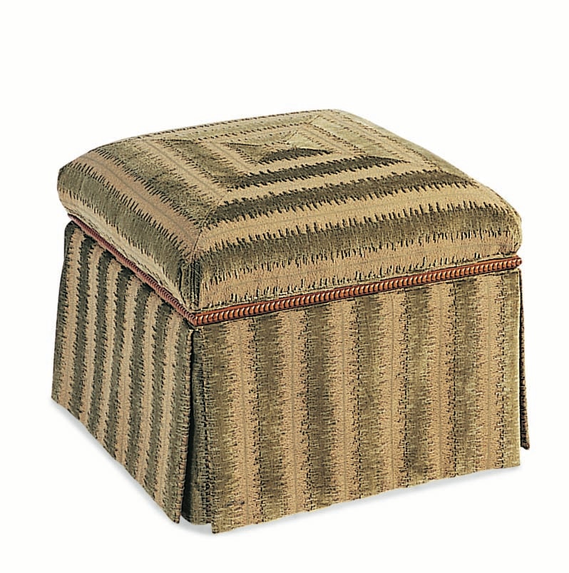 Hickory White Living Room Vincent Ottoman 153X - Today's Home Interiors ...