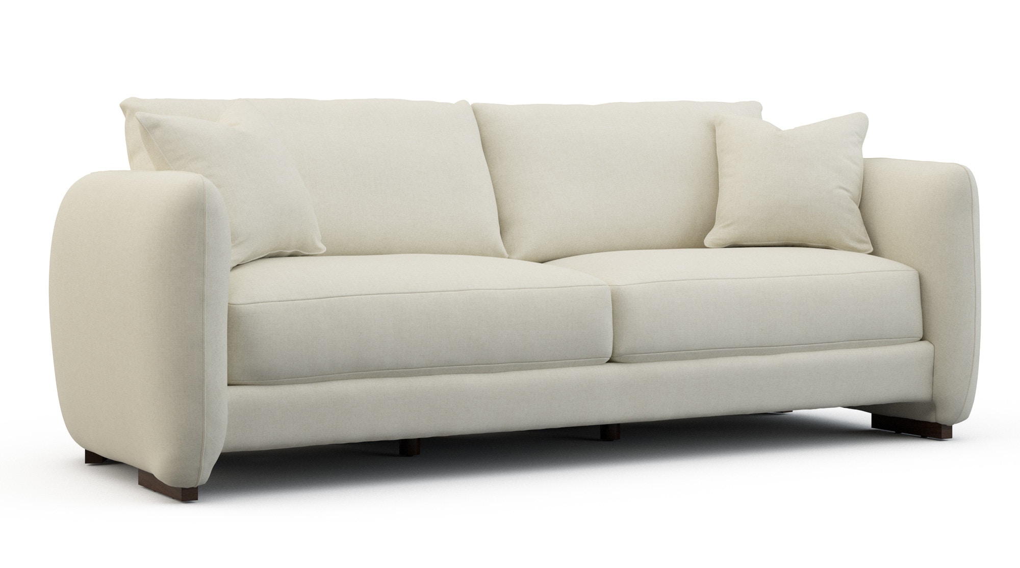 Hickory White Living Room Teton Sofa 6500-05 - Noel Furniture - Houston, TX
