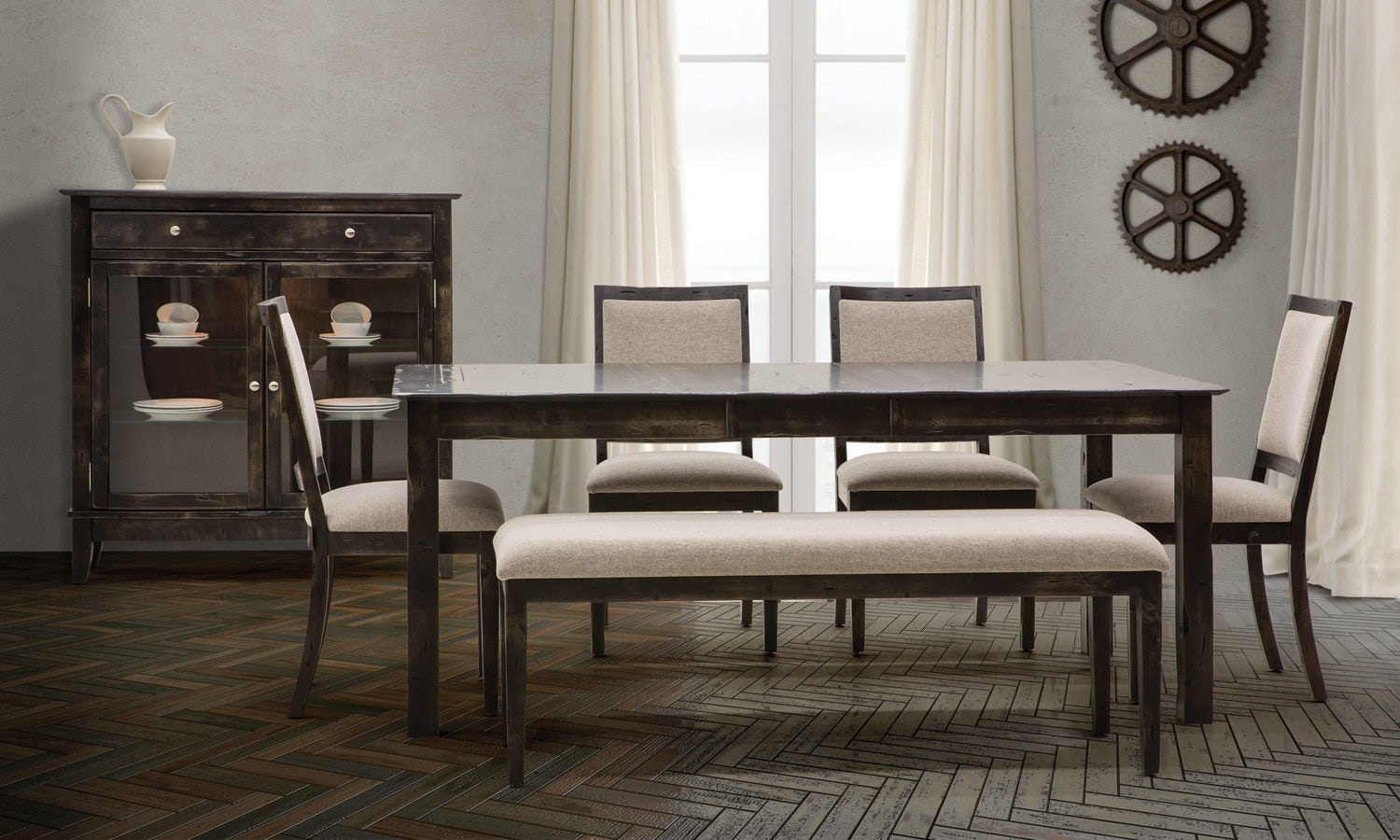 Bermex Casual Dining Dining Room Dining Room Set 514 | Hickory ...