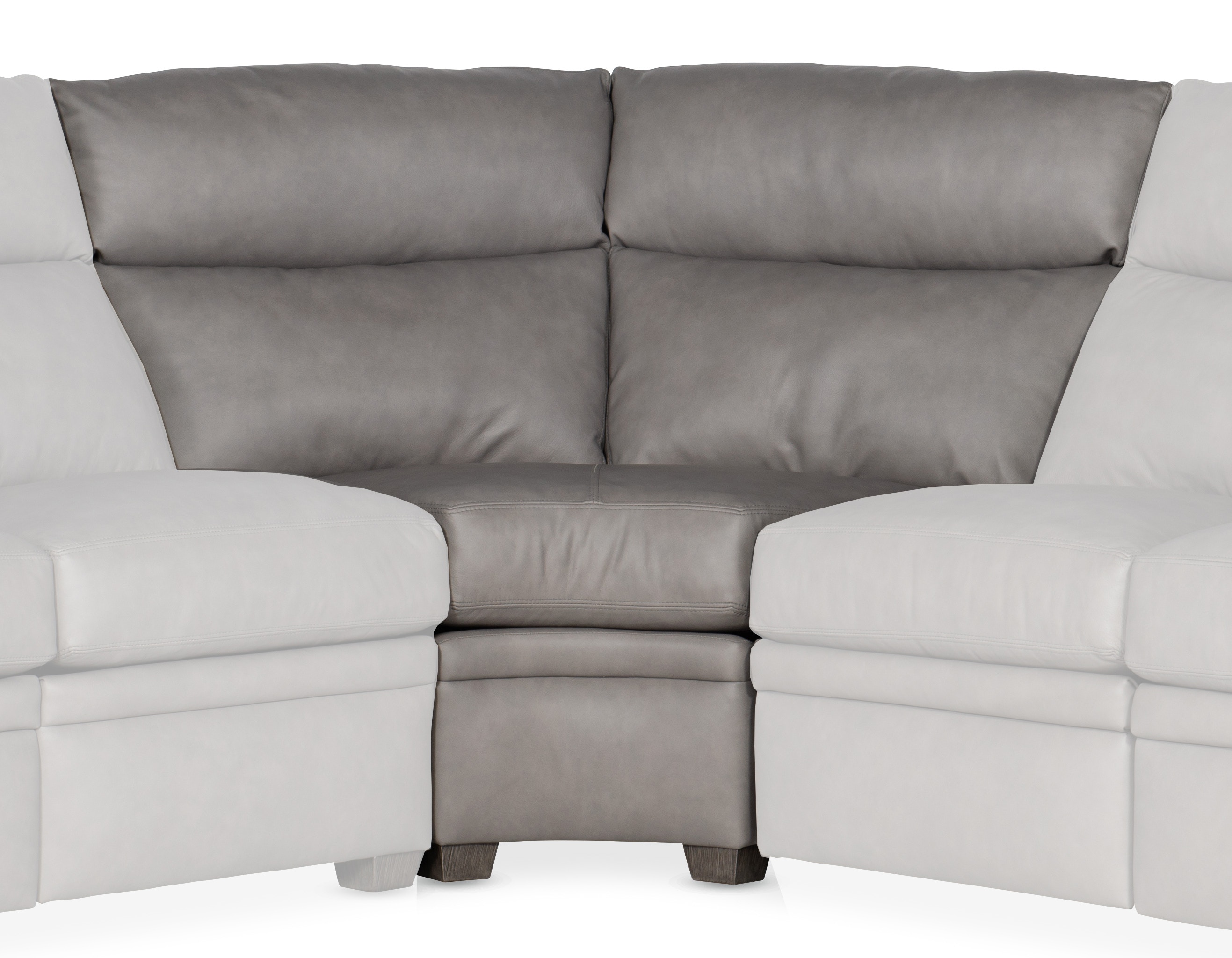 Bradington Young Living Room Raiden Corner Wedge - Two Piece Back 204 ...