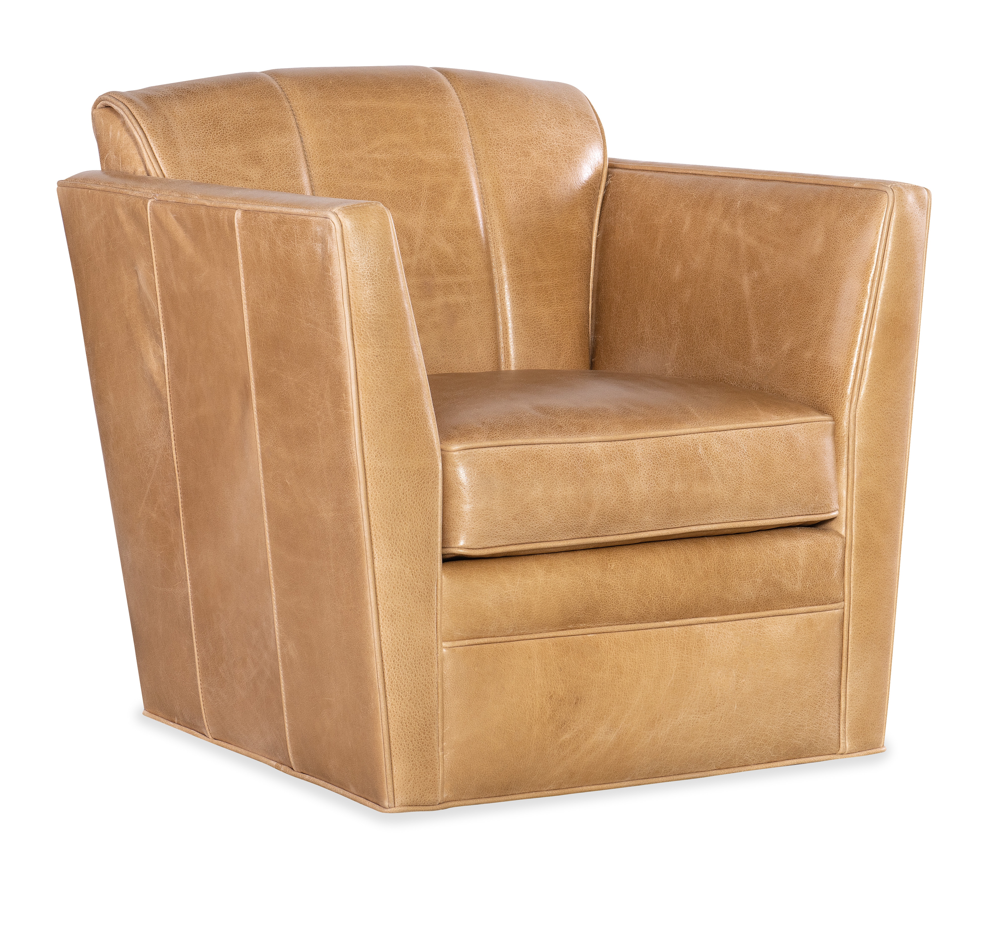 Bradington Young Living Room Mila Swivel Chair 335-25SW - Bradington ...