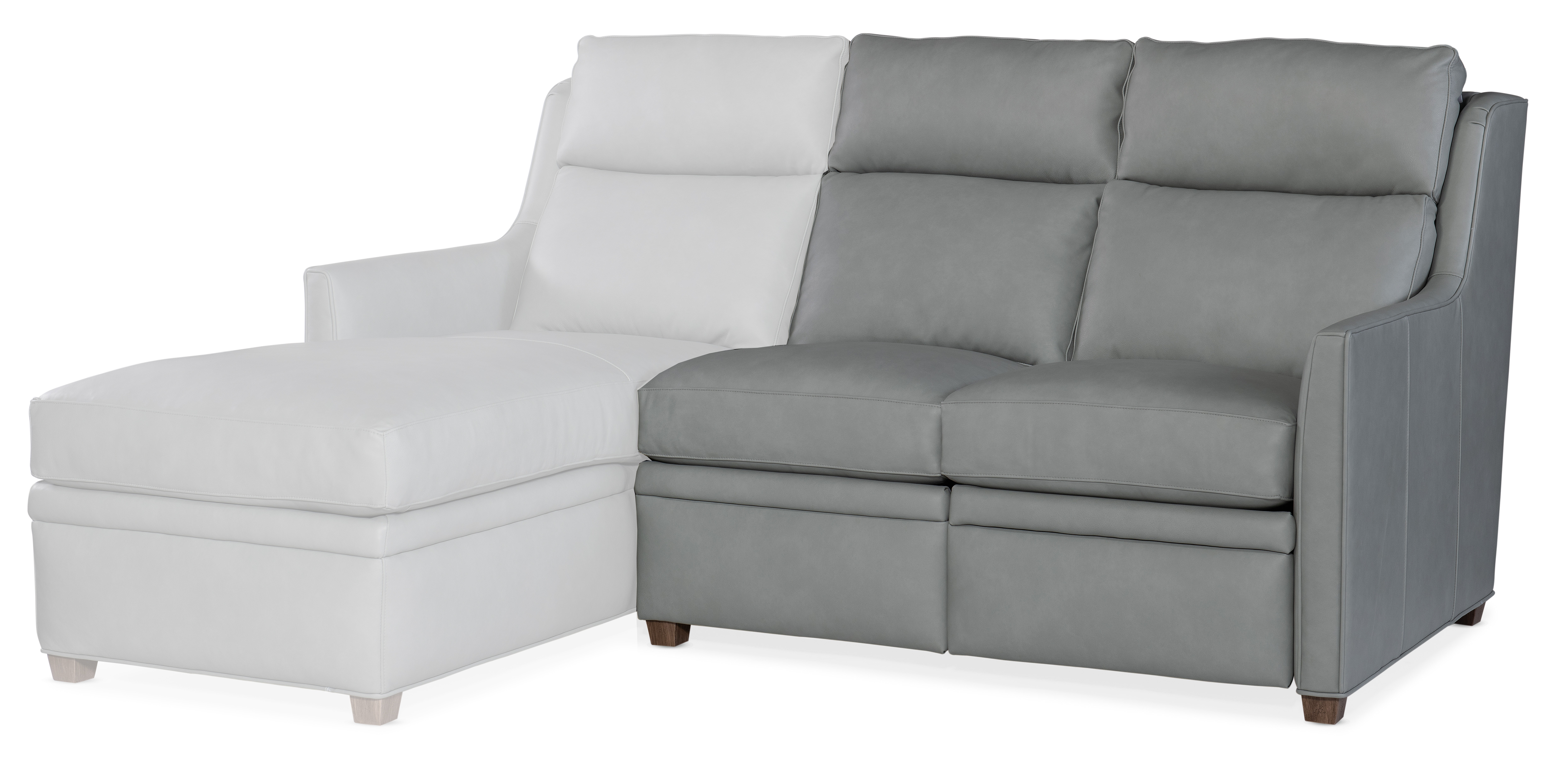 Bradington Young Living Room Johnston RAF Loveseat Recline At Arm 949 56 Stacy Furniture in