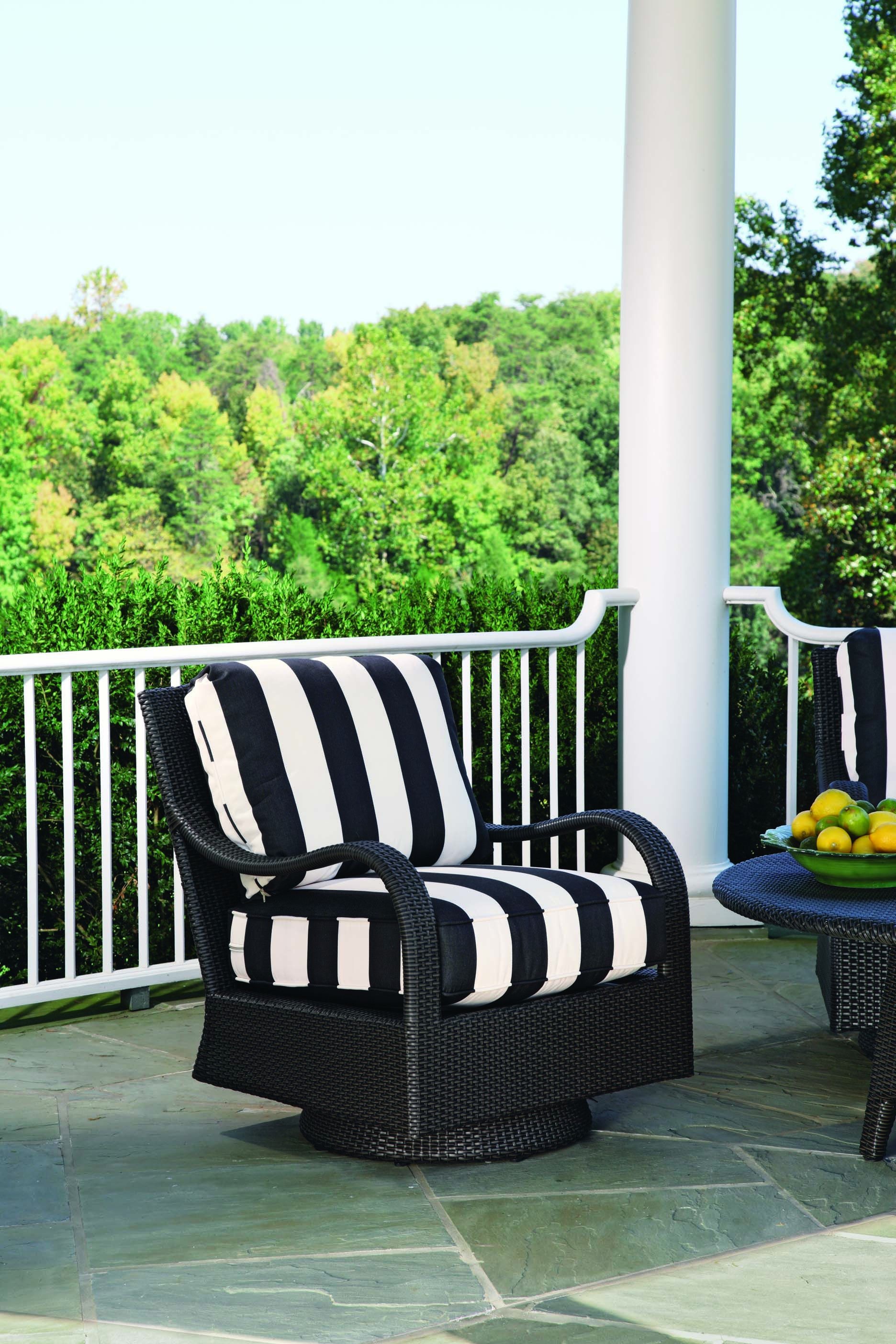 Braxton Culler Outdoor Furniture Brighton Pointe Swivel Rocker 435-008 ...