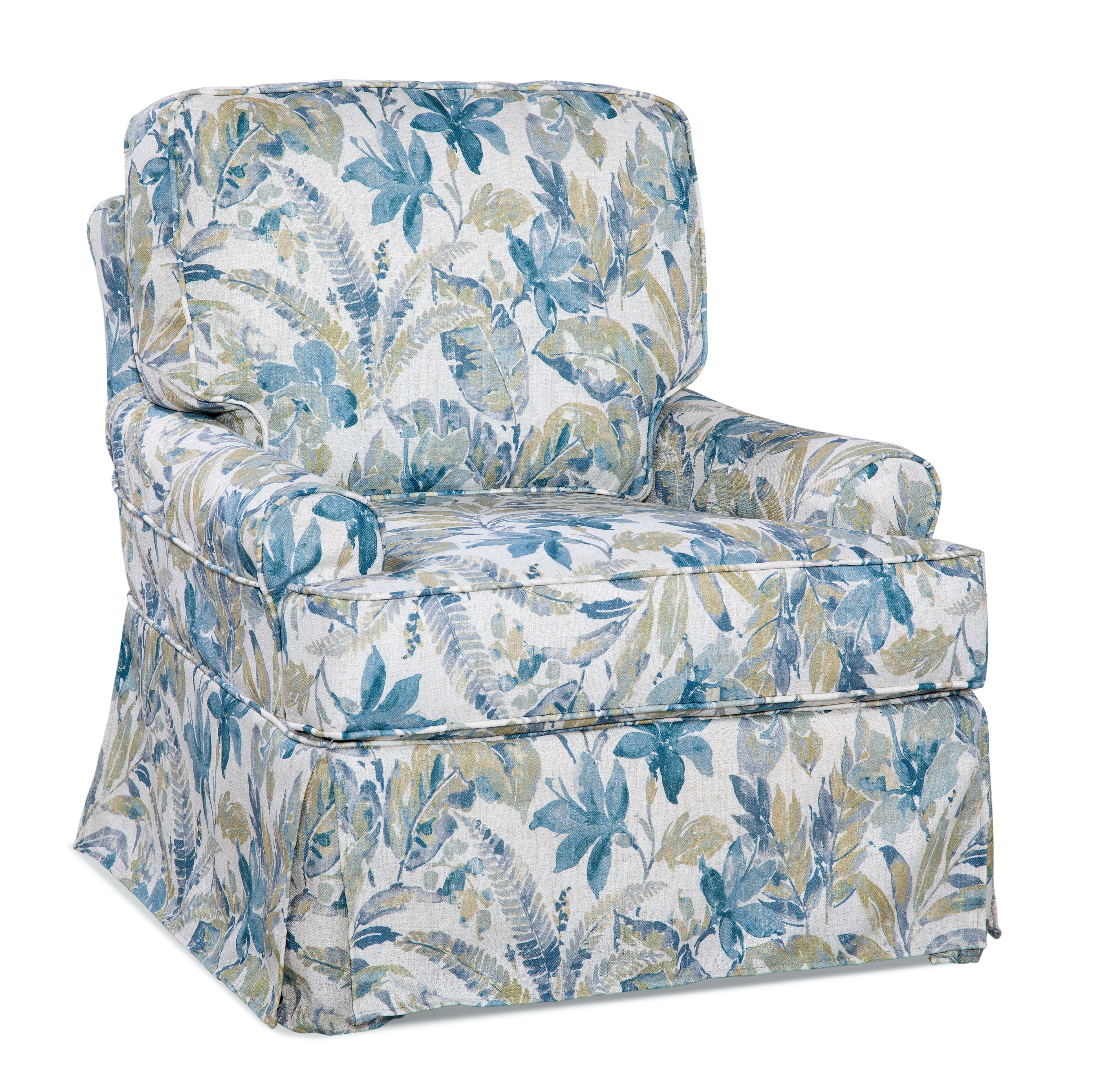 Braxton Culler Living Room Belmont Slipcovered Chair 621-001XP - Indian ...