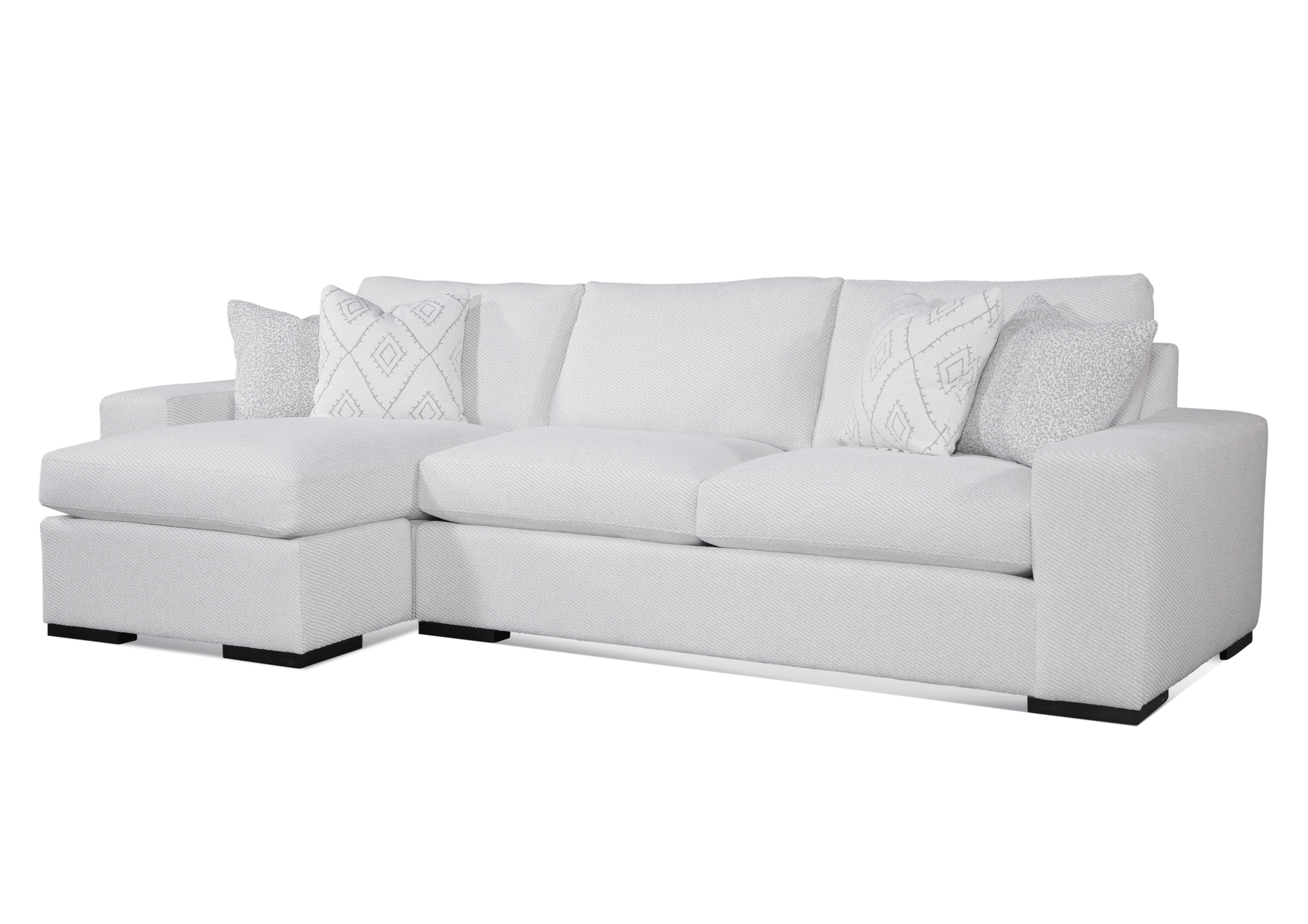Braxton Culler Living Room Memphis Sectional with Chaise 708-2PC-SEC2 ...