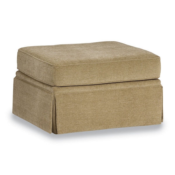 Huntington House Living Room 2053-55 Ottoman 2053-55 | Hickory ...