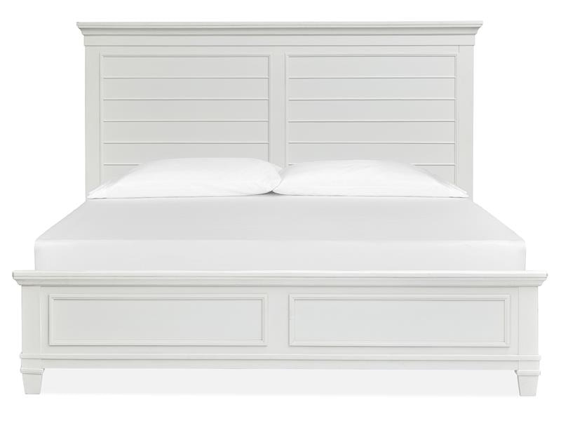 White wood panel headboard store