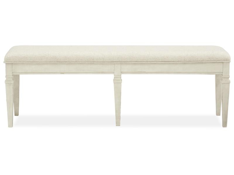 Magnussen Home Casual Dining Bench with Upholstered Seat D5430-68 ...