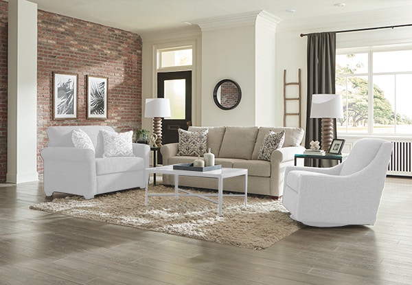 Overnight Sofa Living Room Queen Sleeper 10950 - Rider Furniture ...