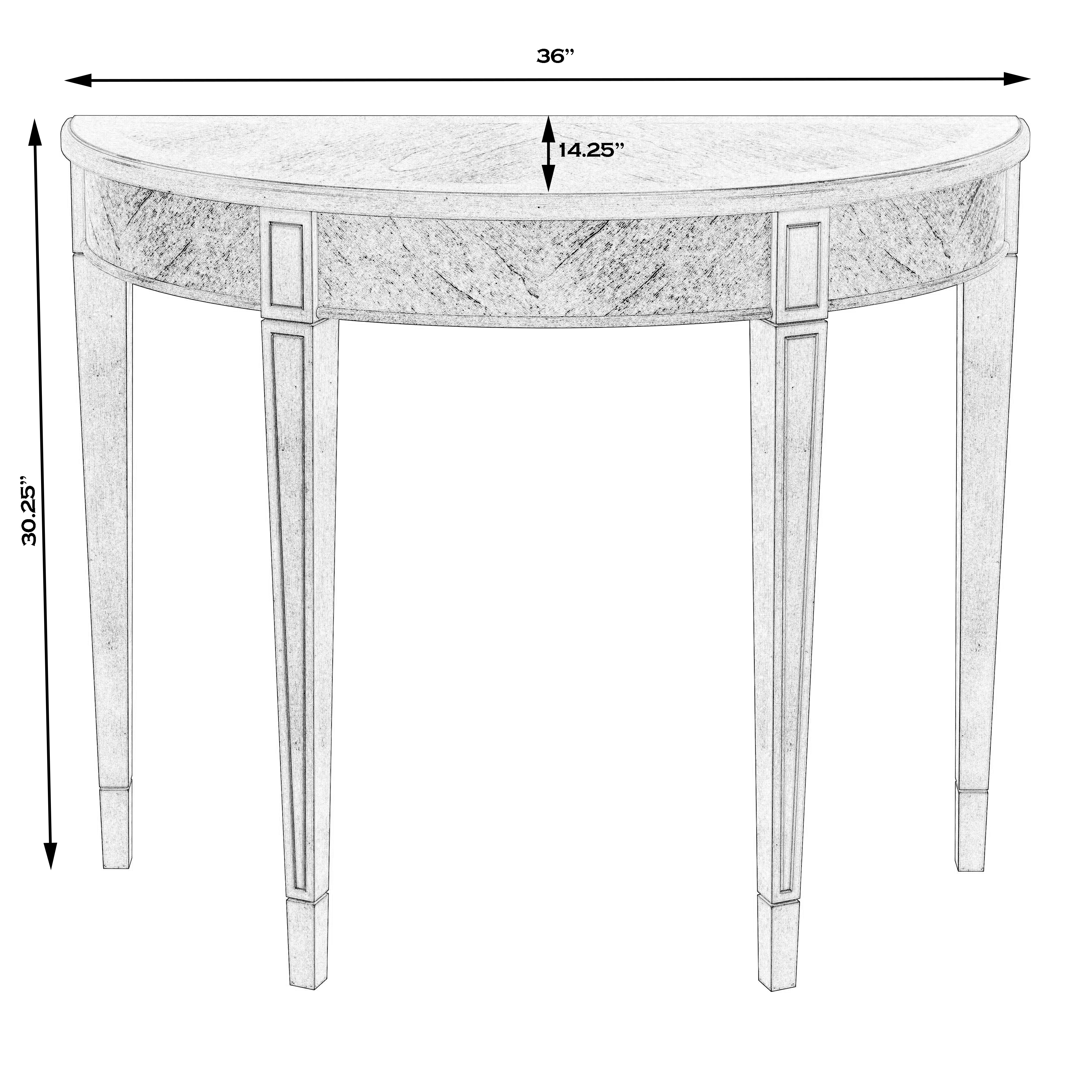Butler Specialty Company Living Room Hampton Console Table 1533442 ...