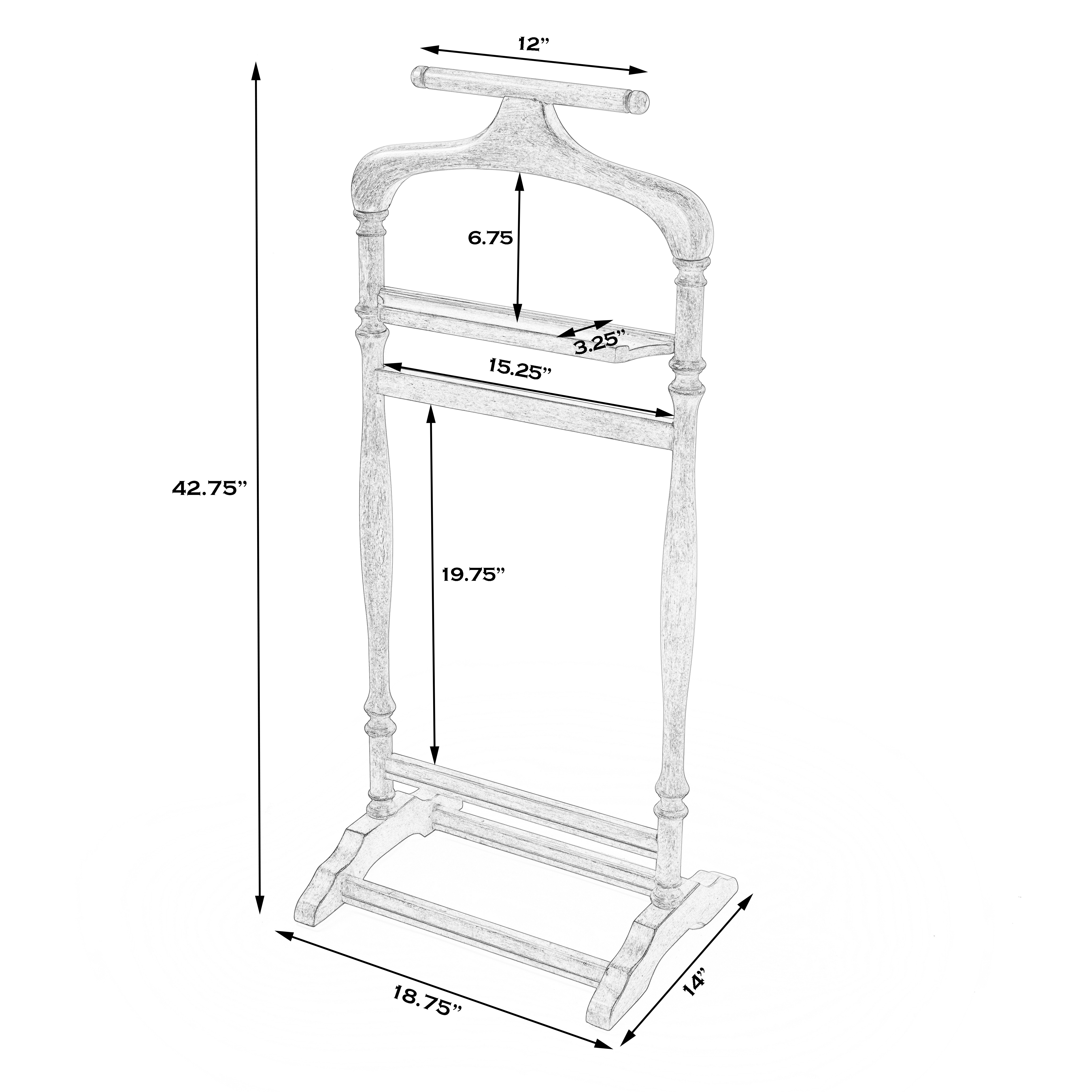 Butler Specialty Company Bedroom Judson Valet Stand 1926024 - Butler ...