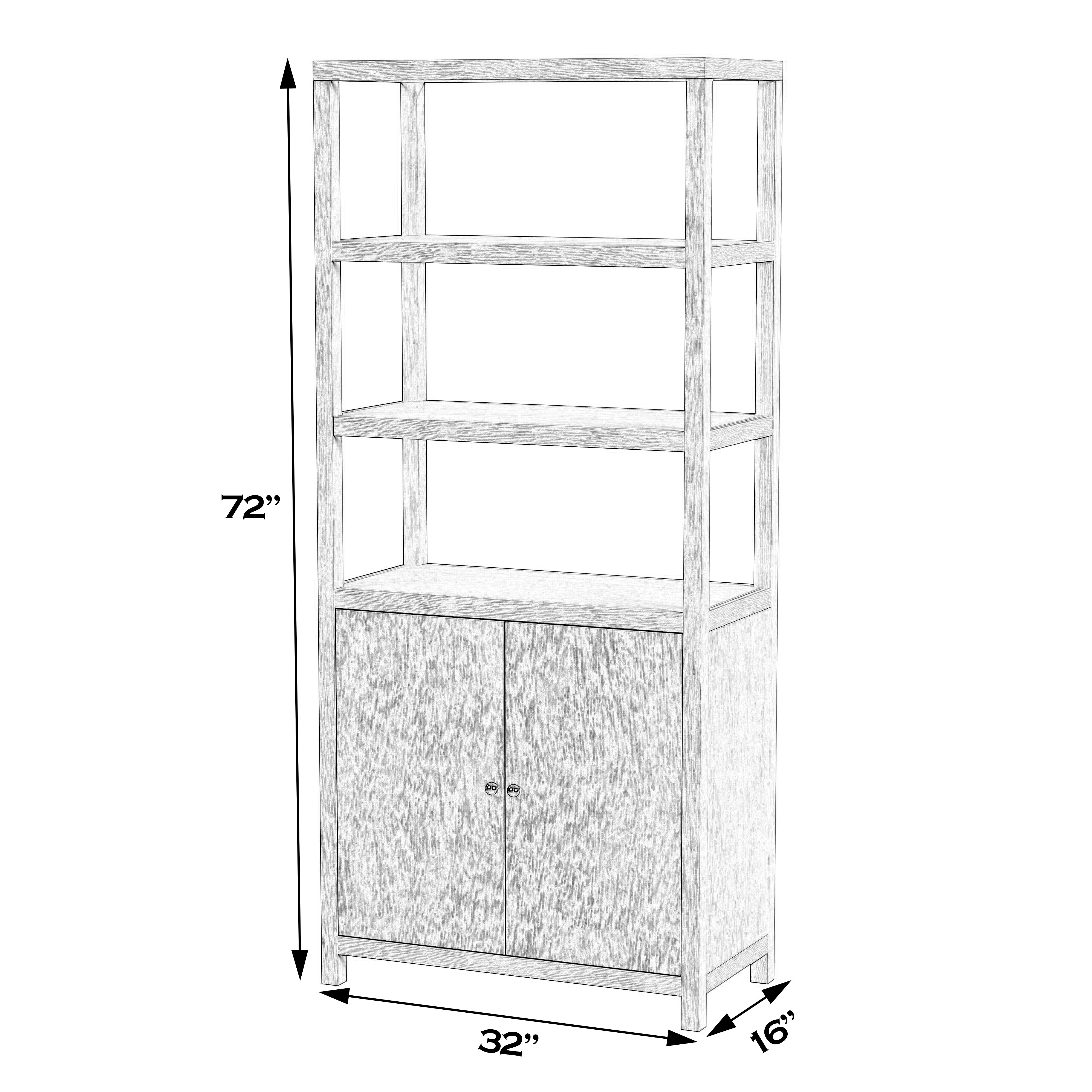 Butler Specialty Company Home Office Nora Etagere Bookcase 5850450 ...