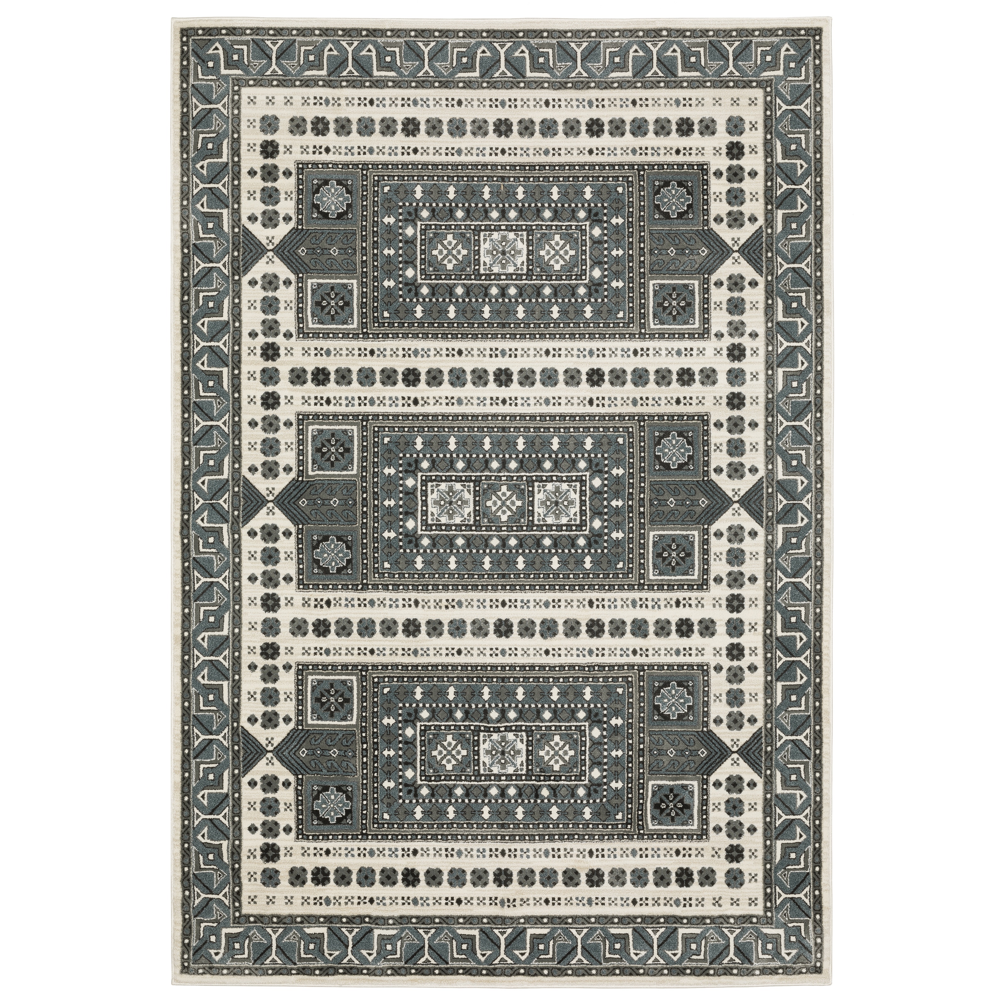 Oriental Weavers Area Rugs Raylan RAYLA-RAY01 Rug RAYLA-RAY01 - Aminis