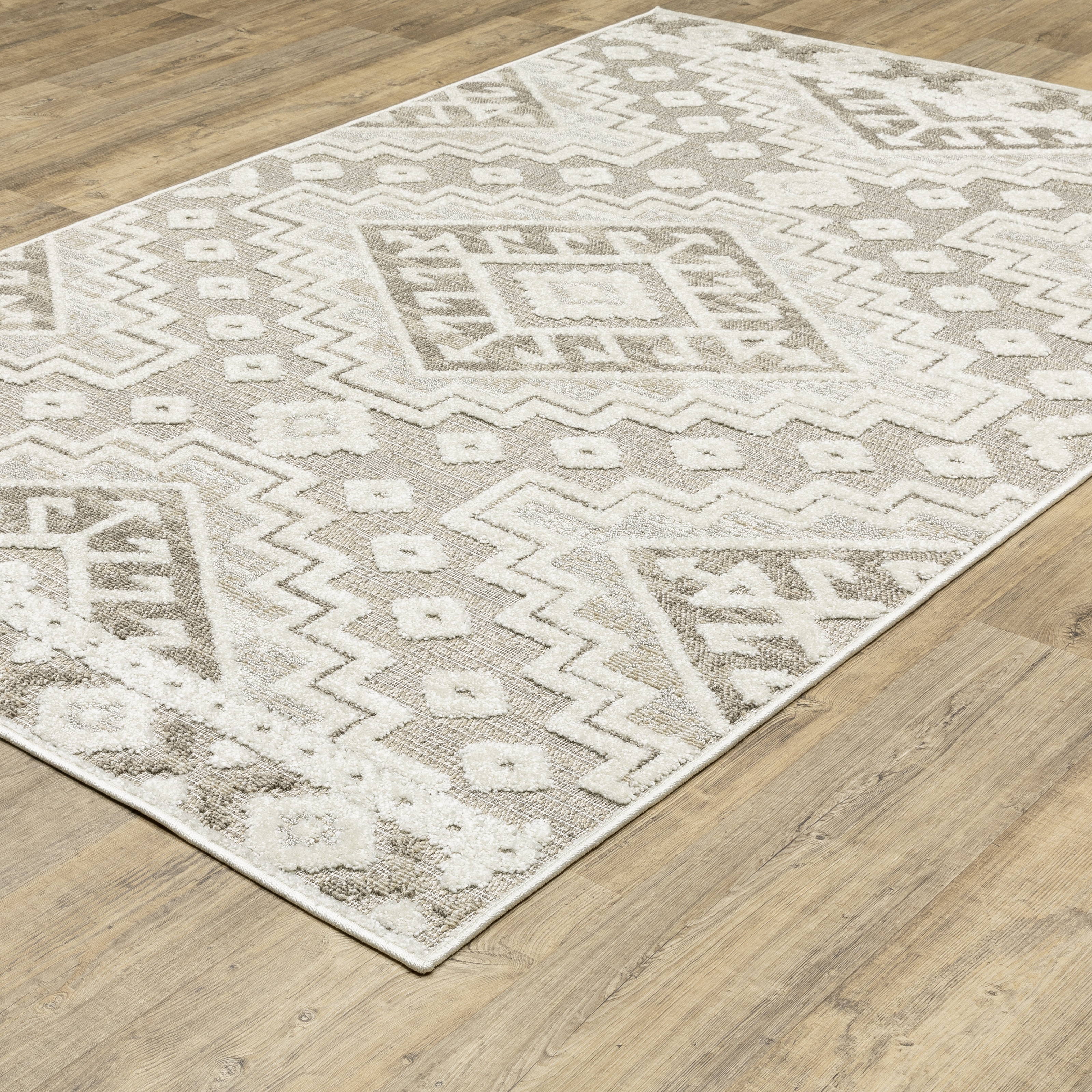Oriental Weavers Area Rugs Tangier TAN03 9'10" X 12'10" Rug TANGI-TAN03 ...