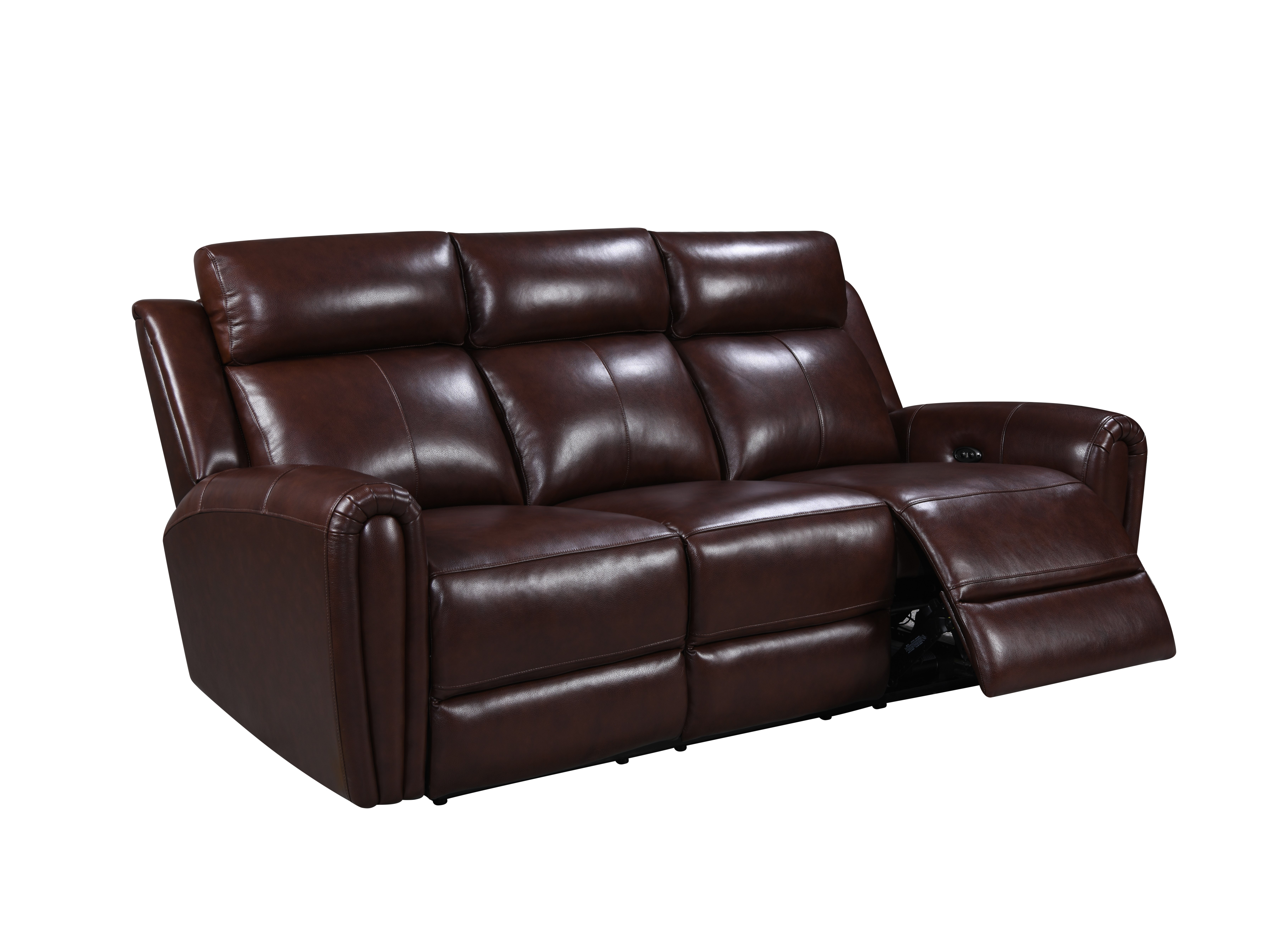 Leather Italia Living Room Jonathan Sofa 1712-E3215-037030LV - Trivett ...