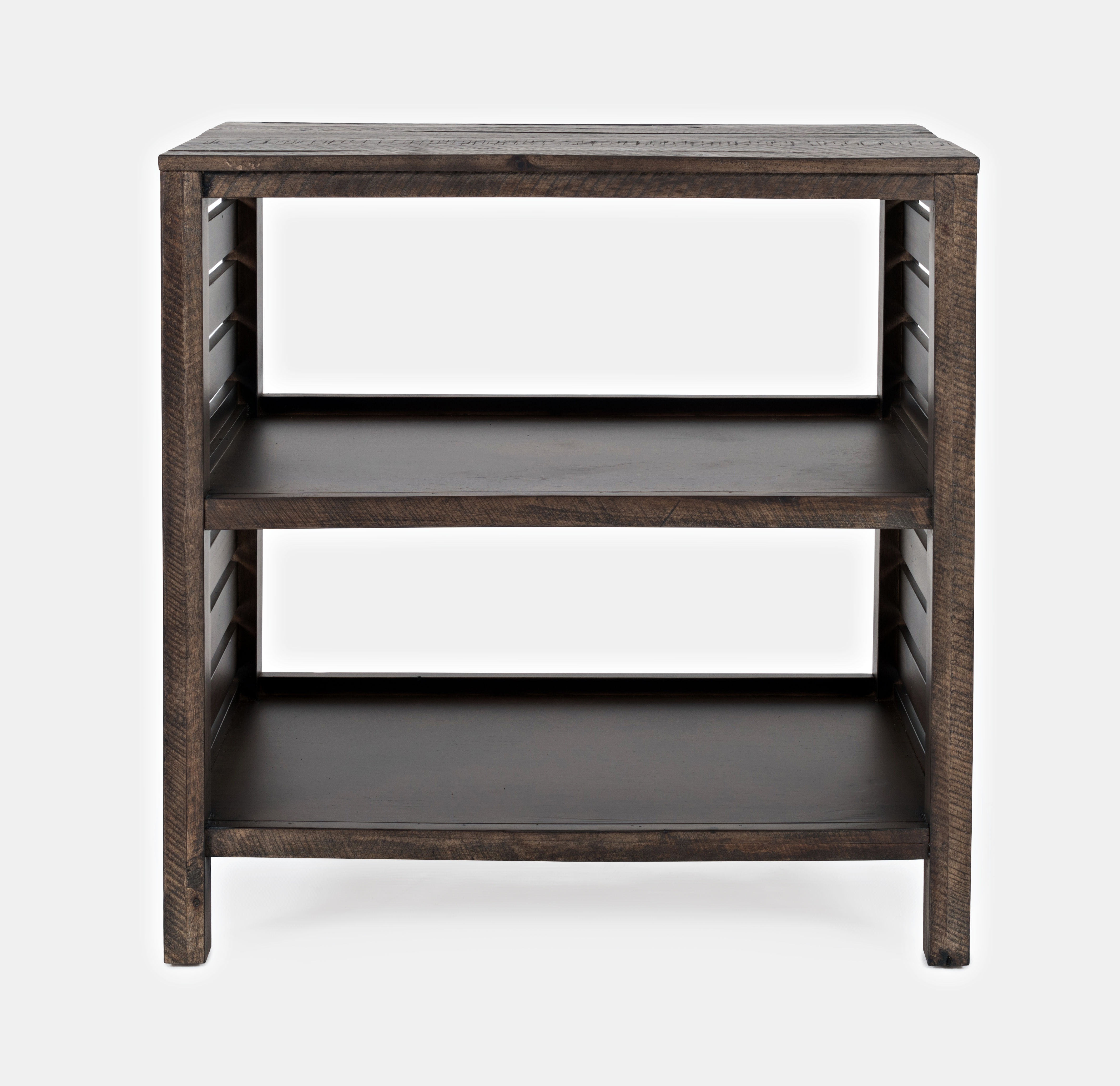 Jofran Home Office Clark Bookcase - Burnished Chestnut - Frazier and ...