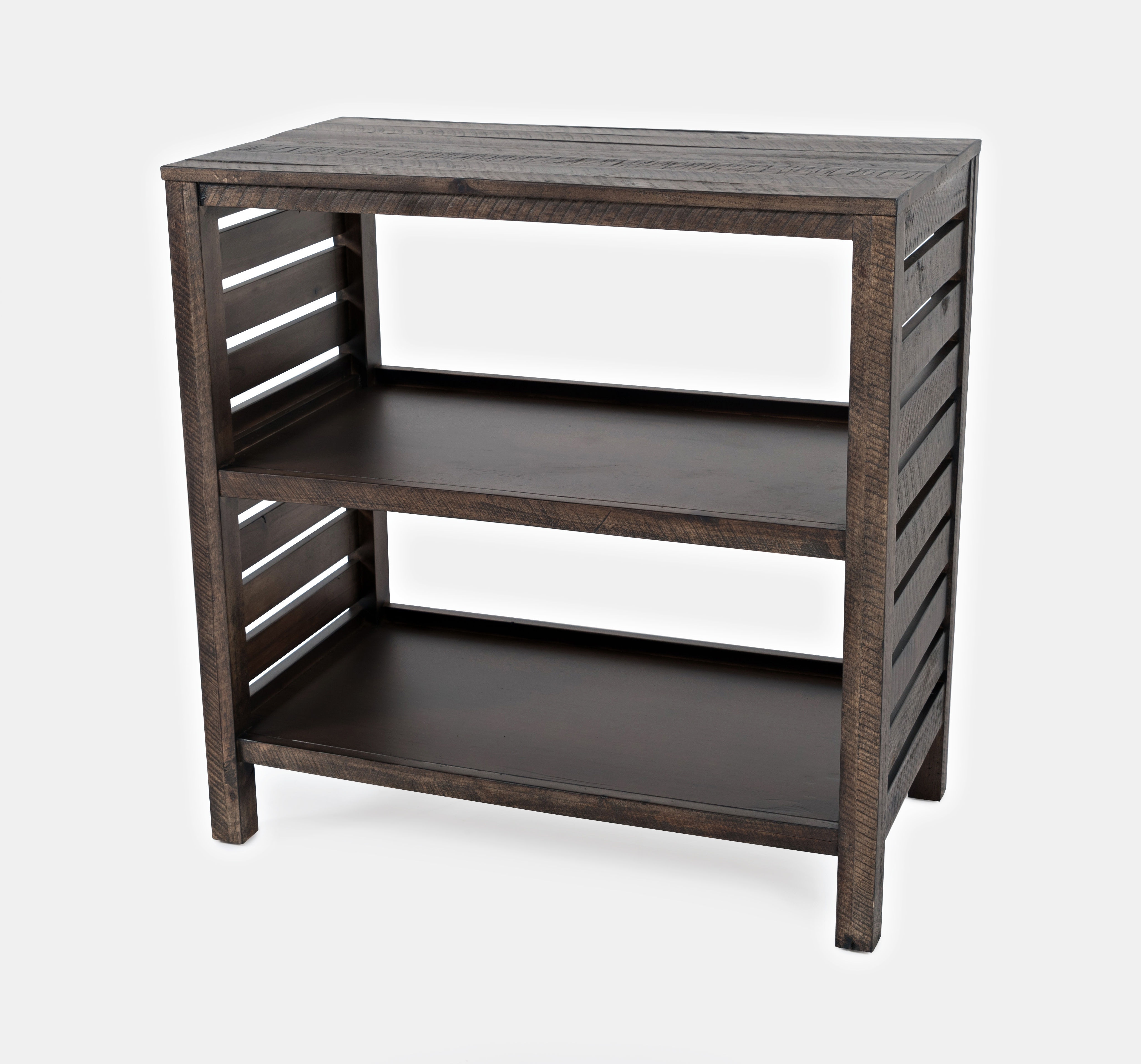 Jofran Home Office Clark Bookcase - Burnished Chestnut - Frazier and ...