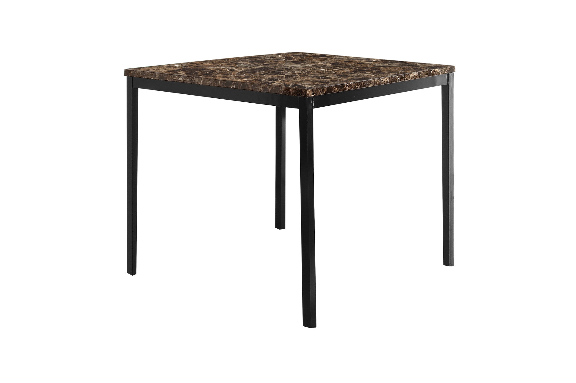 Homelegance Dining Room Counter Height Table, Faux Marble Top 2601-36 ...