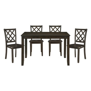 Homelegance Casual Dining 5 Piece Pack Dinette Set 5892 Hi Desert Furniture Victorville CA