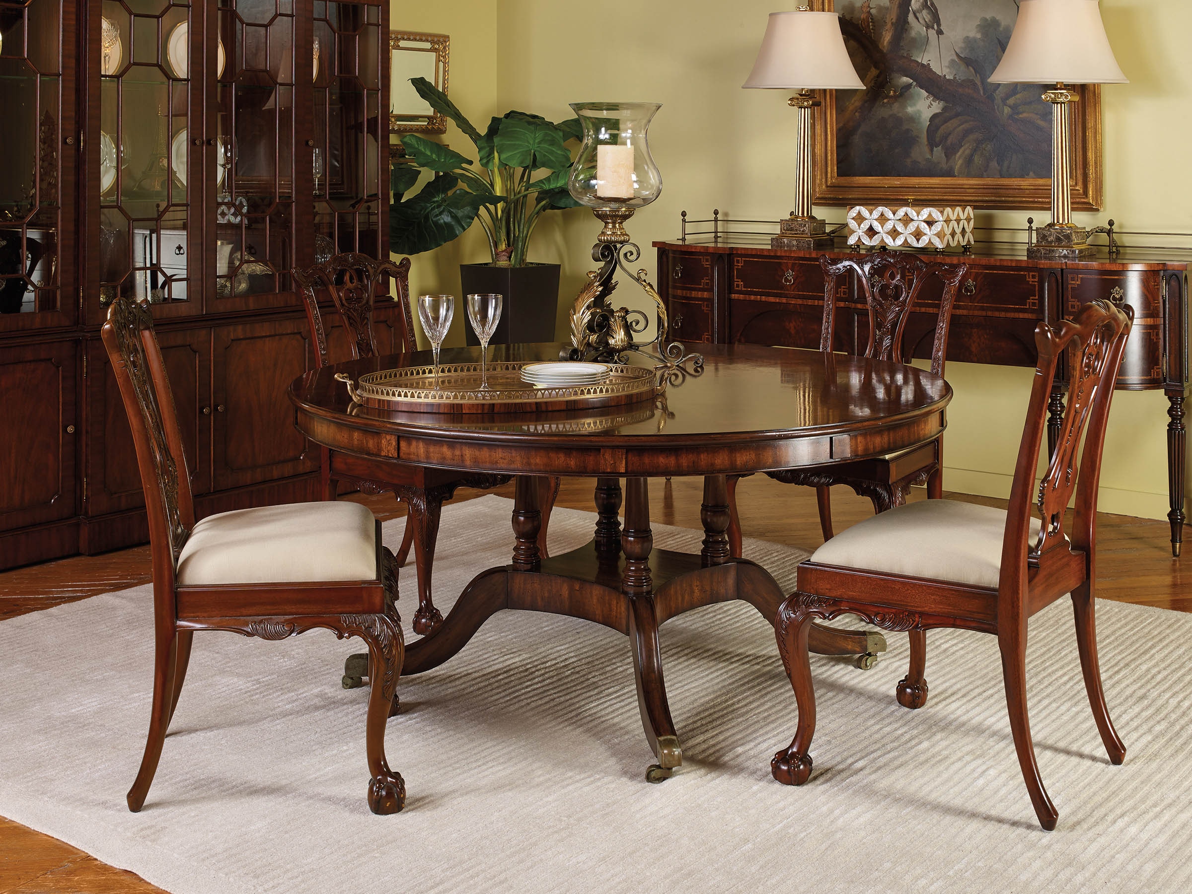 Maitland-Smith Dining Room Roundabout Dining Table 8103-35 - Noel ...