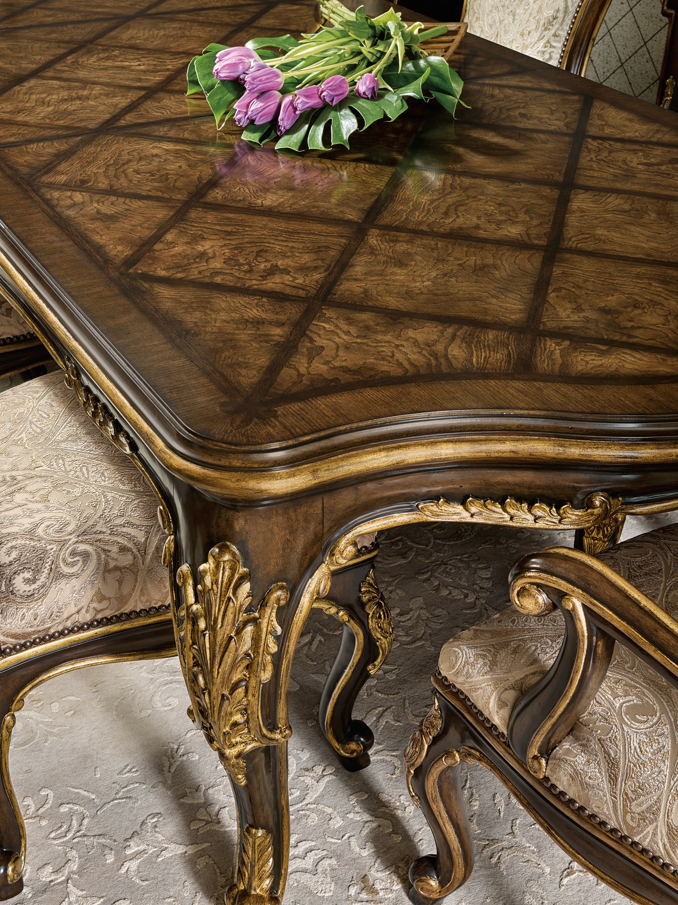 Maitland-Smith Casual Dining Aria Dining Table 88-0321 | Hickory ...