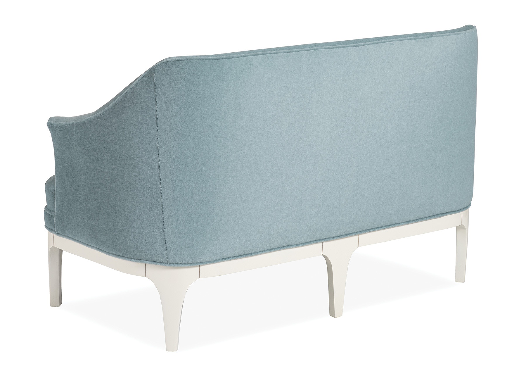 Jessica Charles Living Room Raven Settee 1755 - Stowers Furniture - San ...