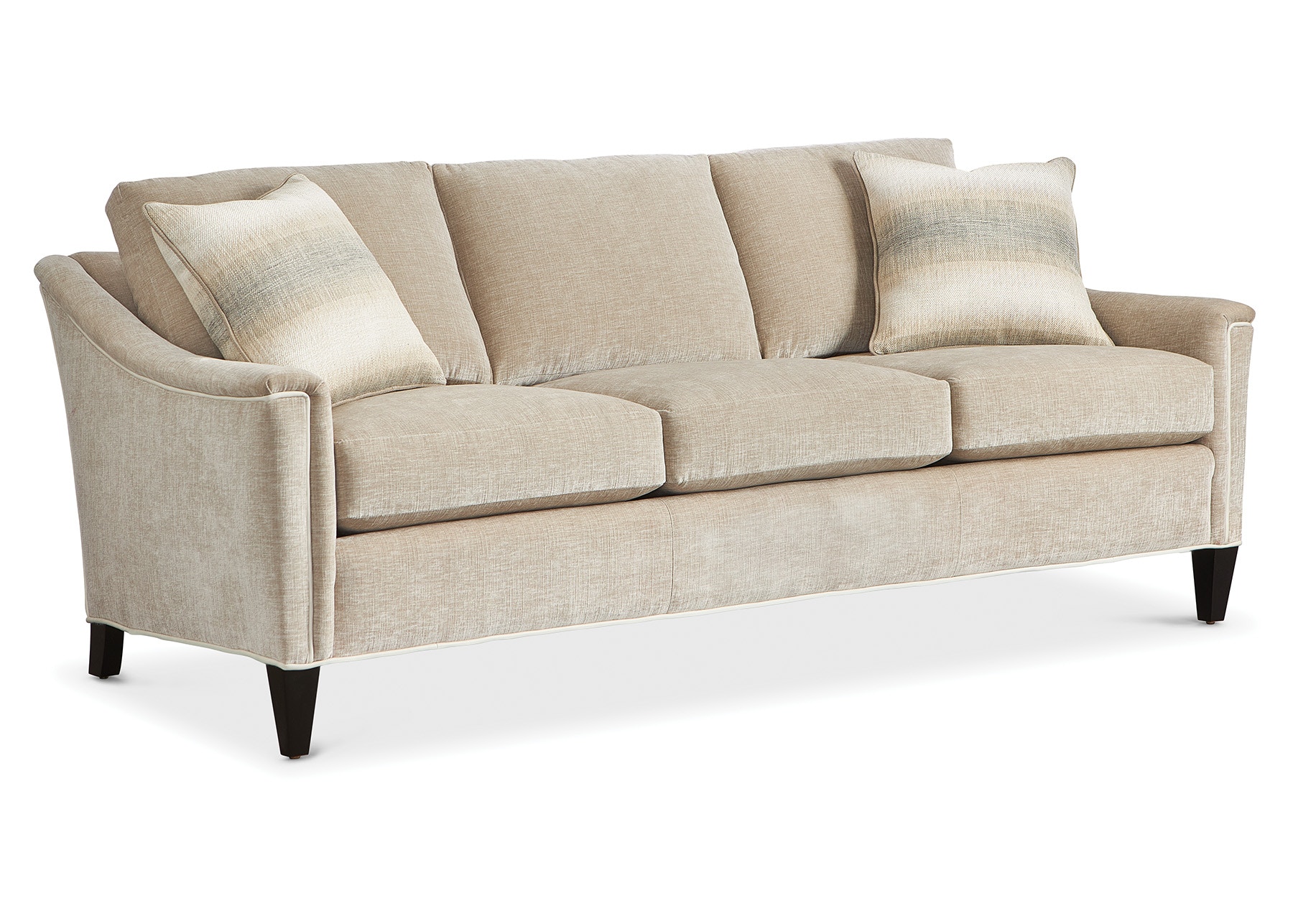 Jessica Charles Living Room Jocelyn Sofa 1776 - Stowers Furniture - San ...