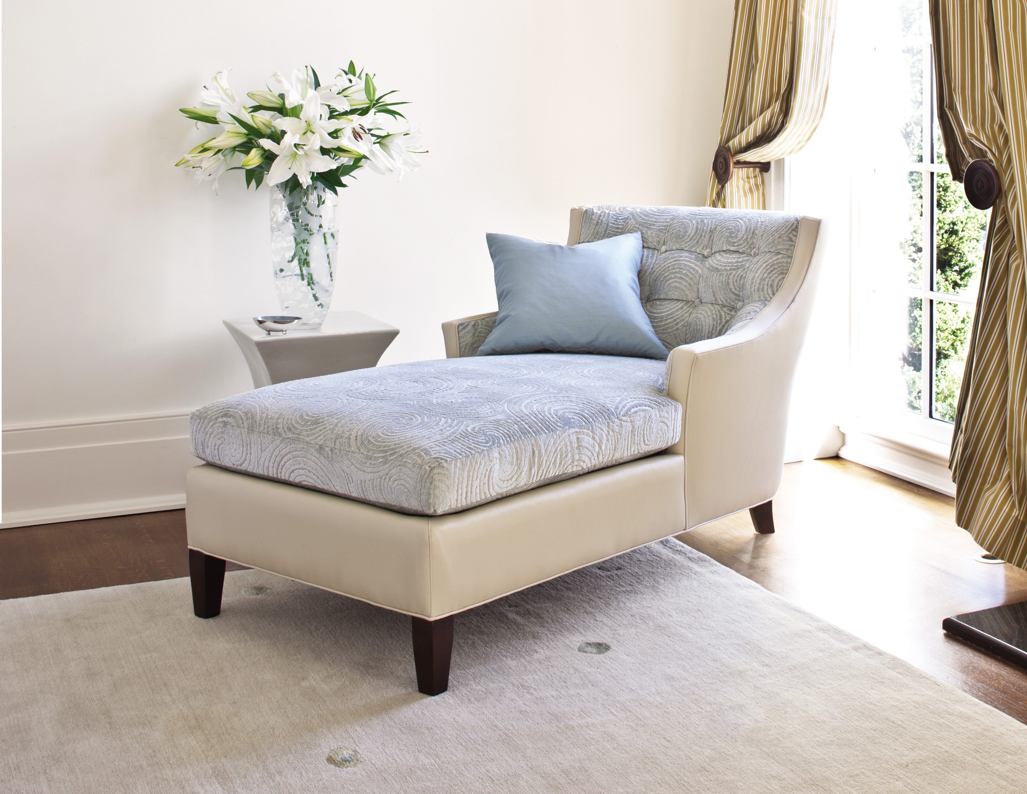 Jessica Charles Living Room Deana Chaise 365 - Studio 882 - Glen Mills ...