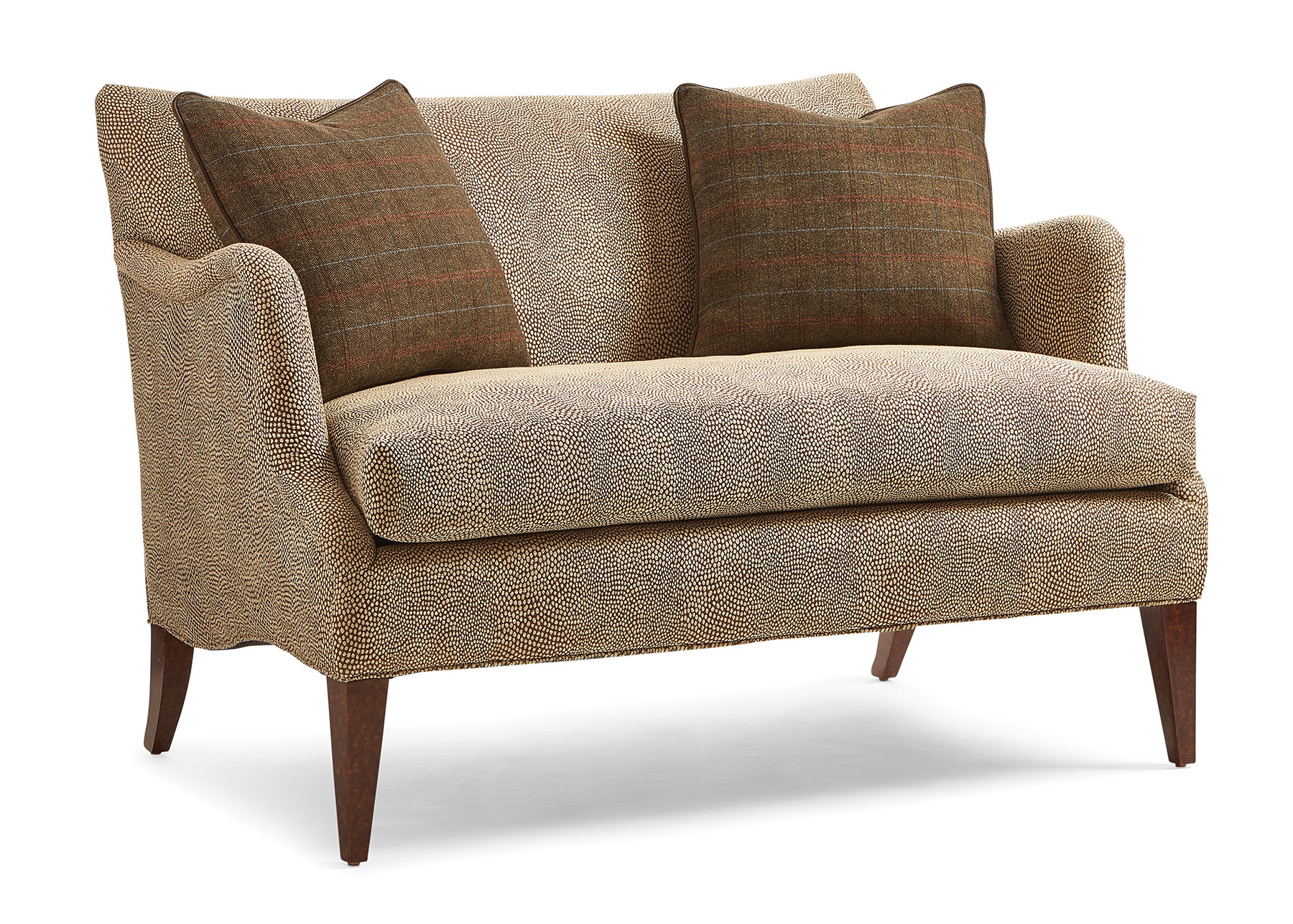 Jessica Charles Living Room Tara Settee 7200 - Stowers Furniture - San ...