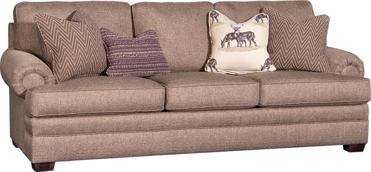 Mayo Leather Living Room Sofa 1187F10 | Hickory Furniture Mart ...