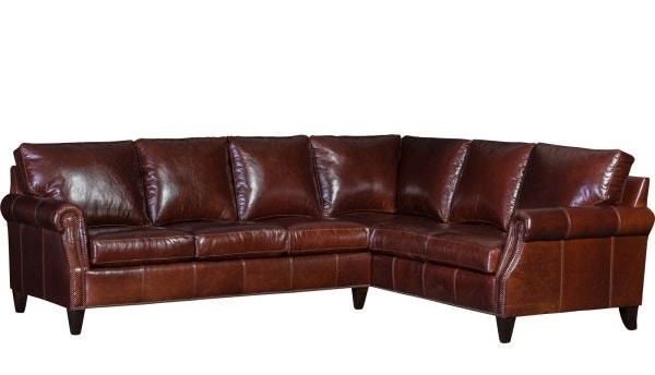 Mayo Leather Living Room 3311L Sectional | Hickory Furniture Mart ...