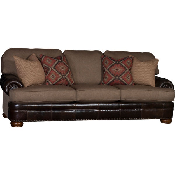 Mayo Leather Living Room Sofa 3620LF10 | Hickory Furniture Mart ...