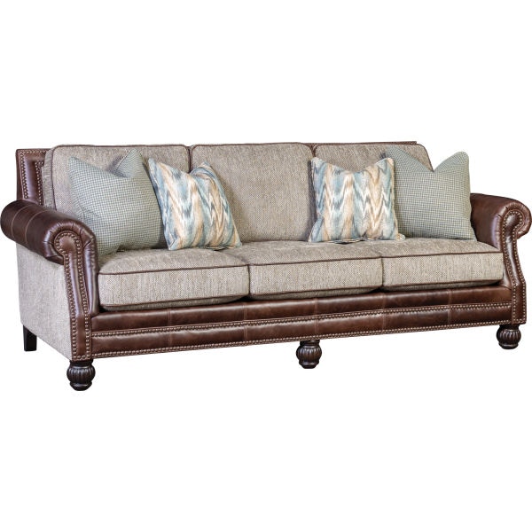 Mayo Leather Living Room Sofa 4300LF10 | Hickory Furniture Mart ...