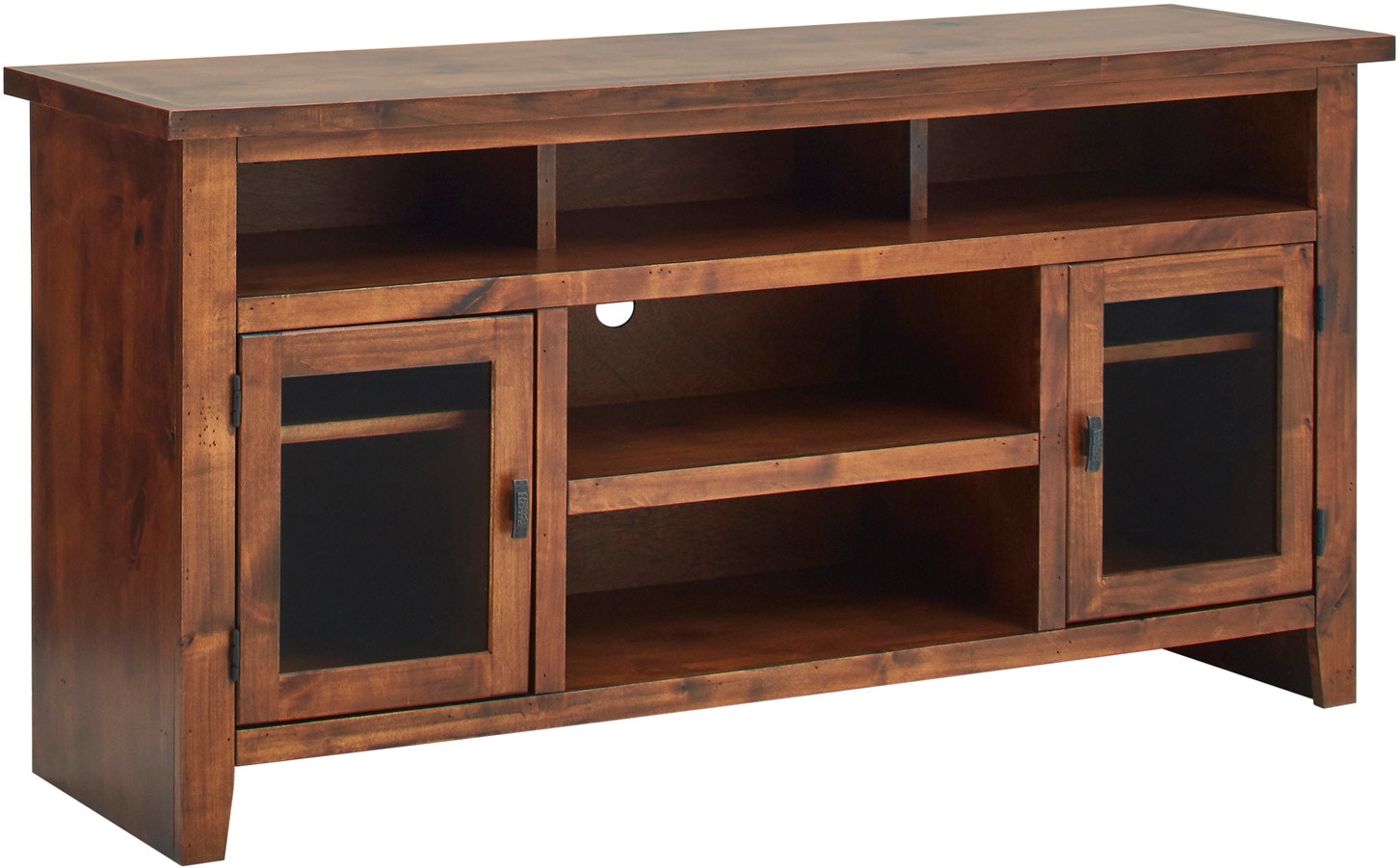 aspenhome Living Room 65 Inch Console with Doors DG1065-TOB - Carol ...