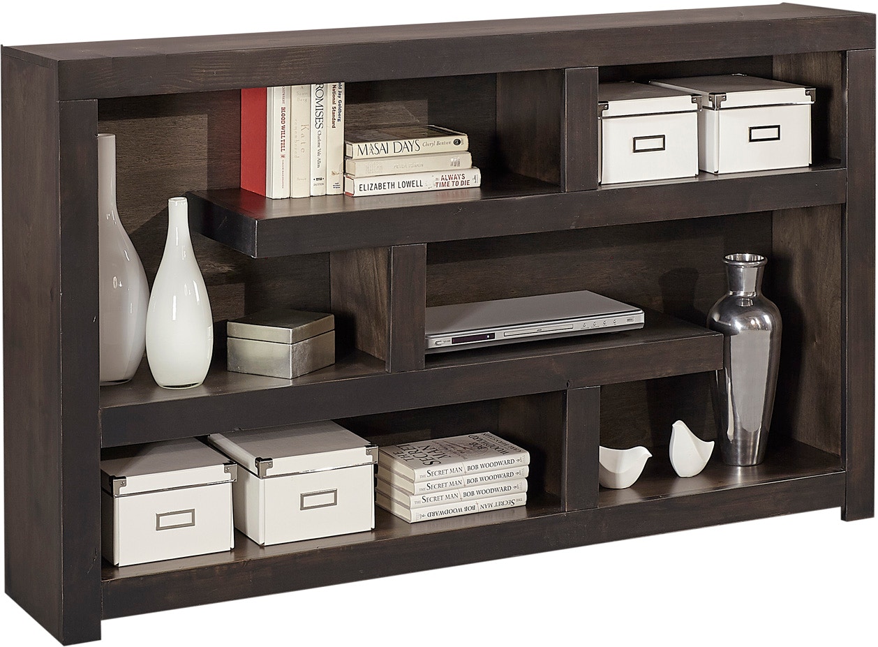 aspenhome Living Room 60 Inch Open Display/Console DY960-GHT | Hickory ...