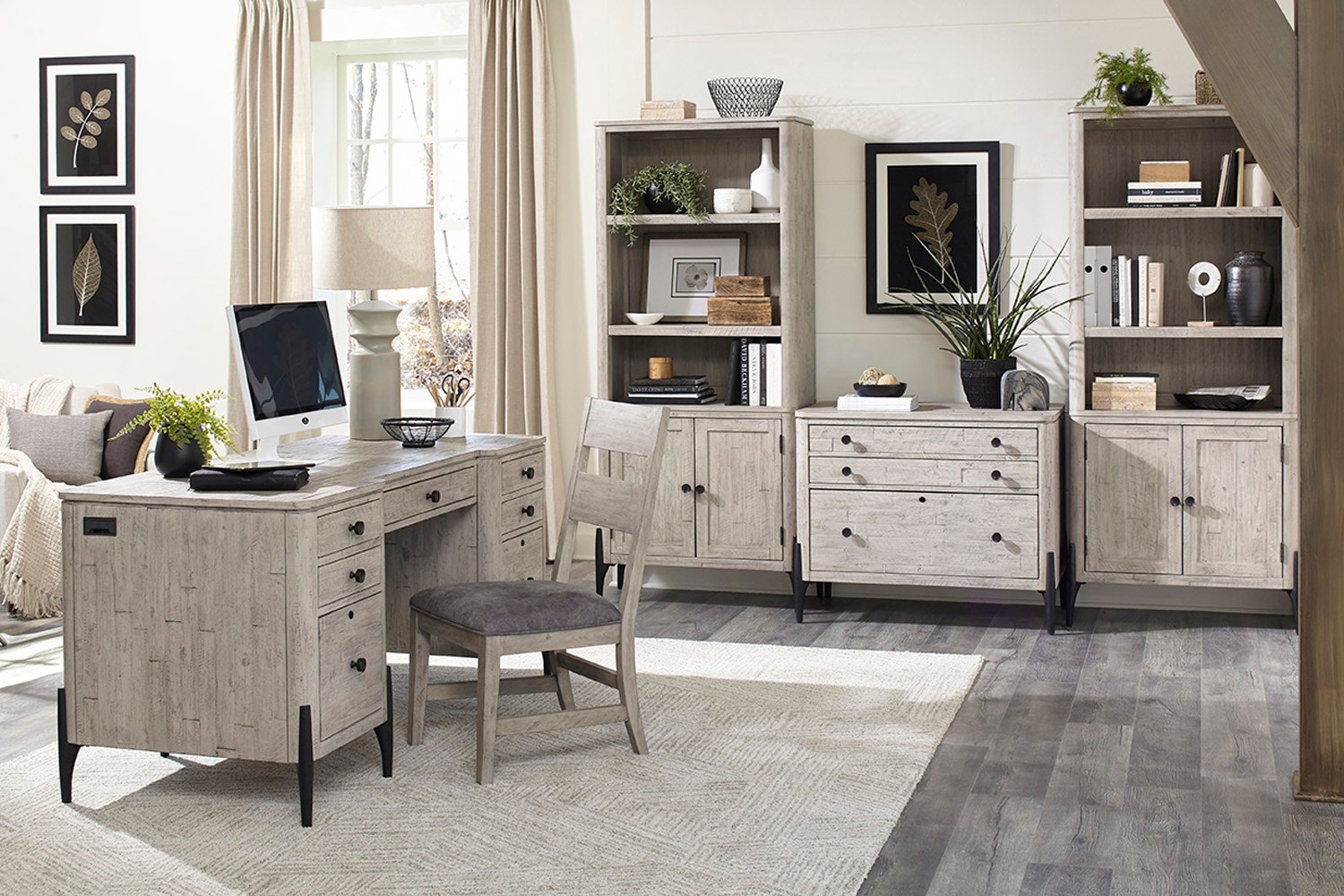 aspenhome Zane Workstation/Combo File Cabinet I256-378 - Portland, OR ...