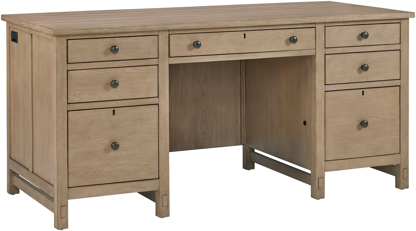aspenhome Emerson 66 Inch Executive Desk I3017-303 - Portland, OR | Key ...