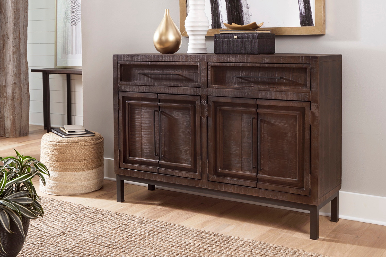 aspenhome Zander 57 Inch Highboy Console I310-257-UMB - Portland, OR ...