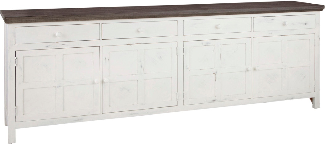 aspenhome I641-296-AWT Living Room 96'' Console with 4 Doors