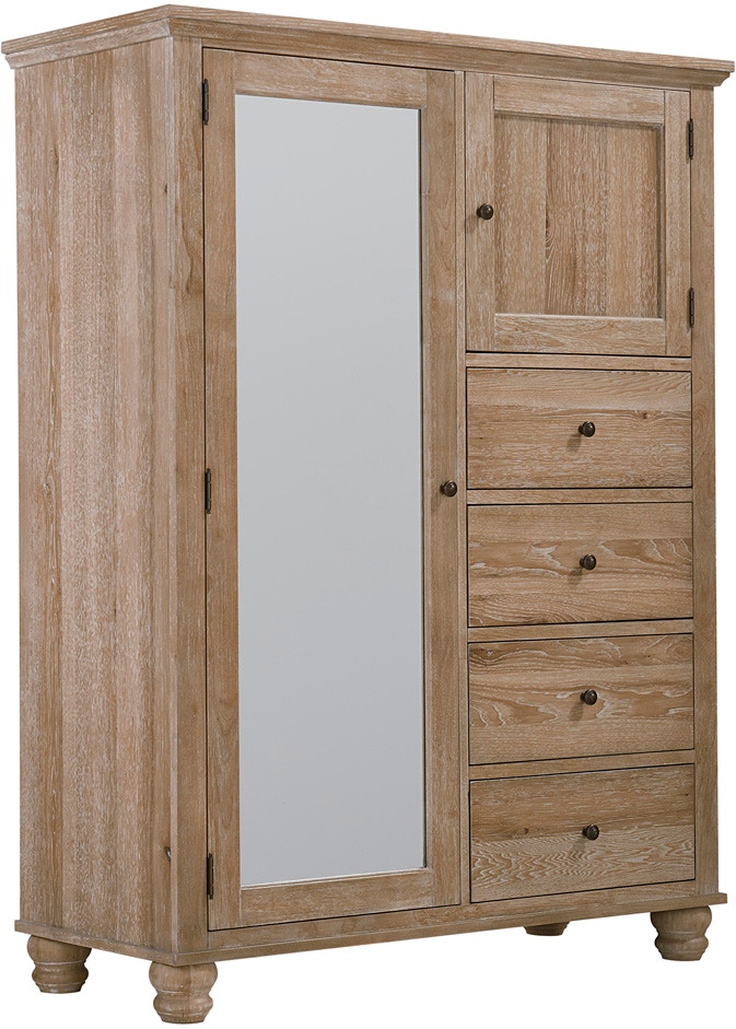 aspenhome ICB-459-KHK-1 Bedroom Chiffarobe